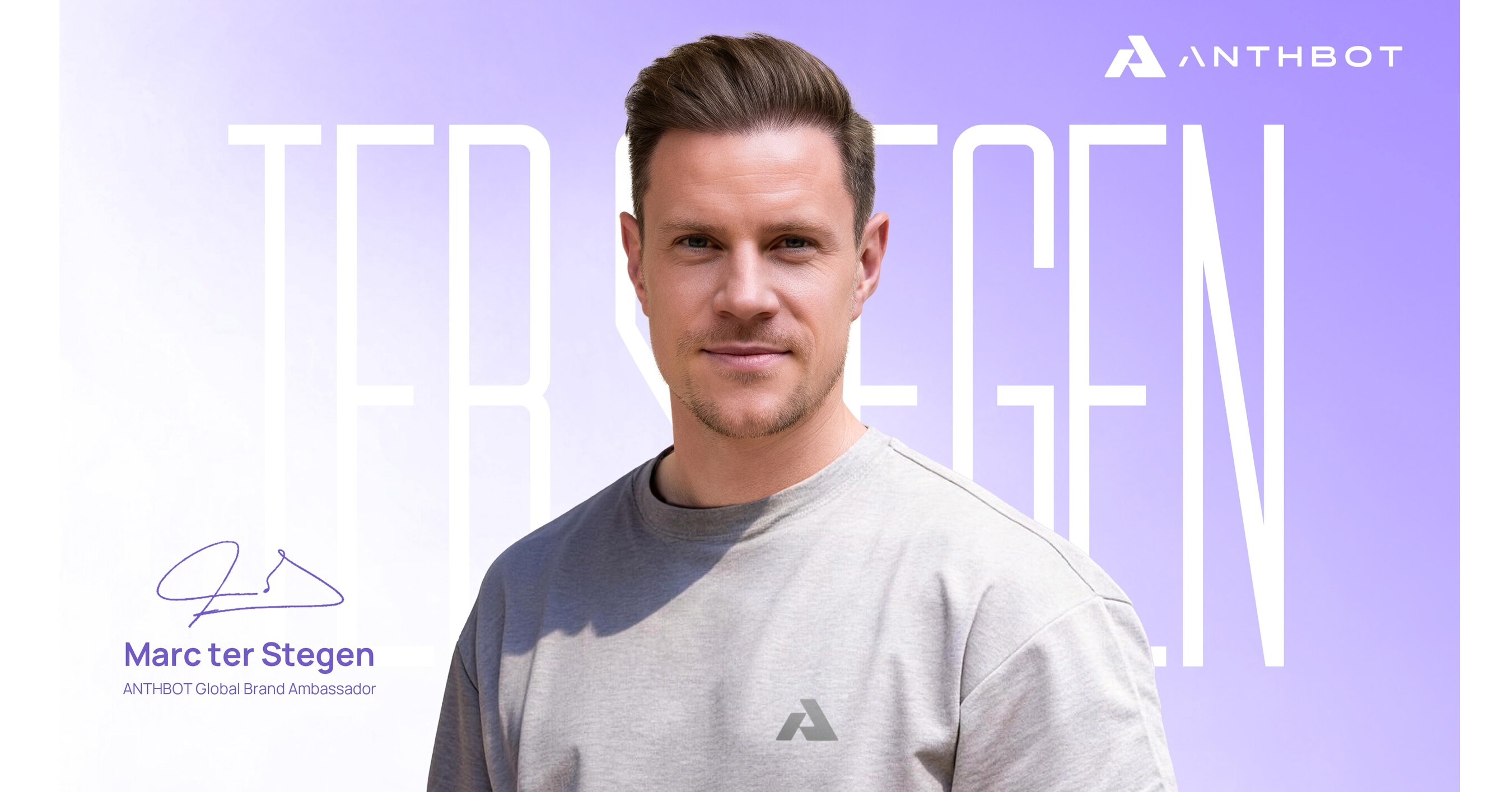 ANTHBOT Announces Marc ter Stegen as Global Brand Ambassador