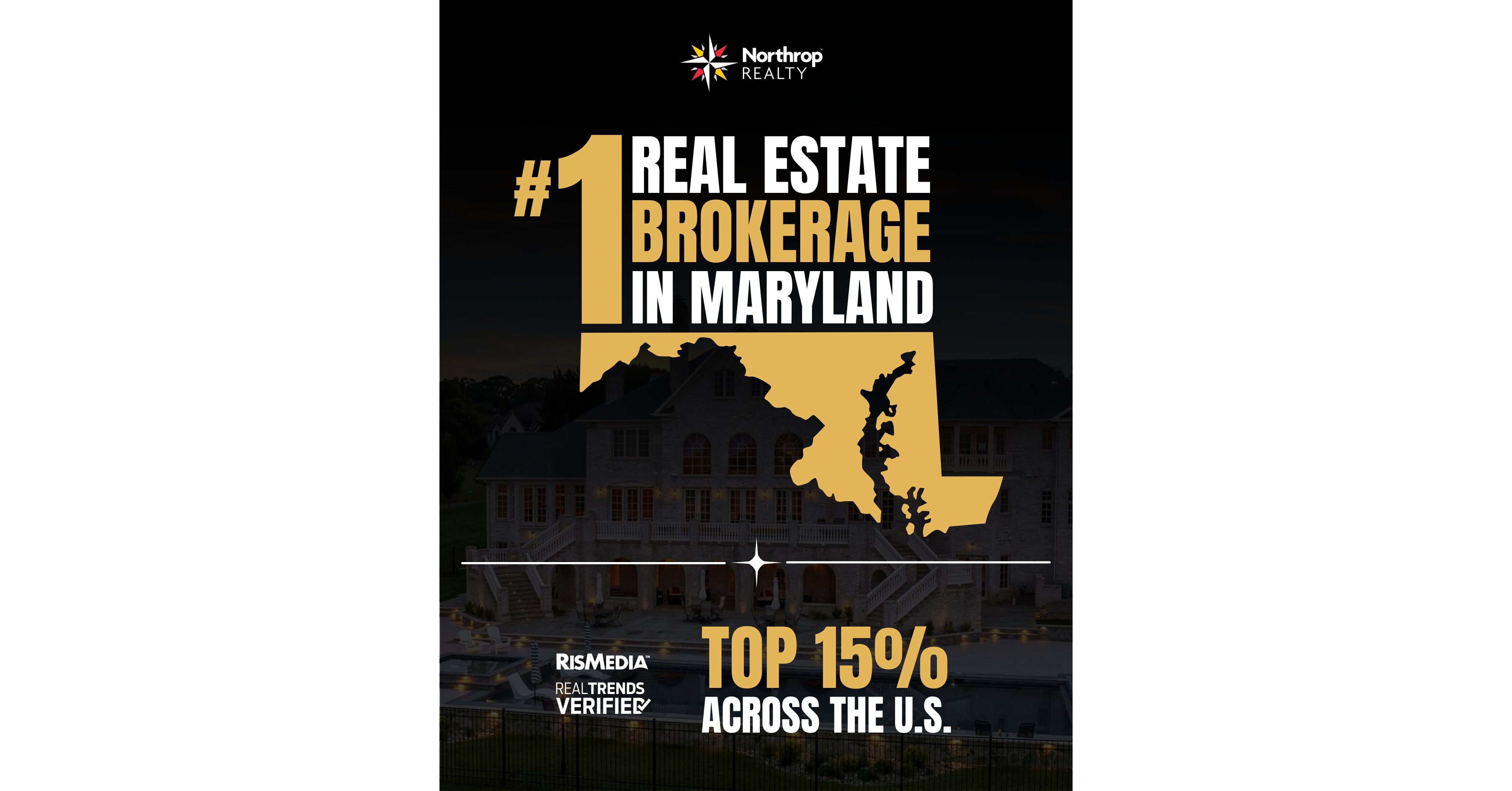 Northrop Realty Named #1 Brokerage in Maryland in 2026 RISMedia and ...