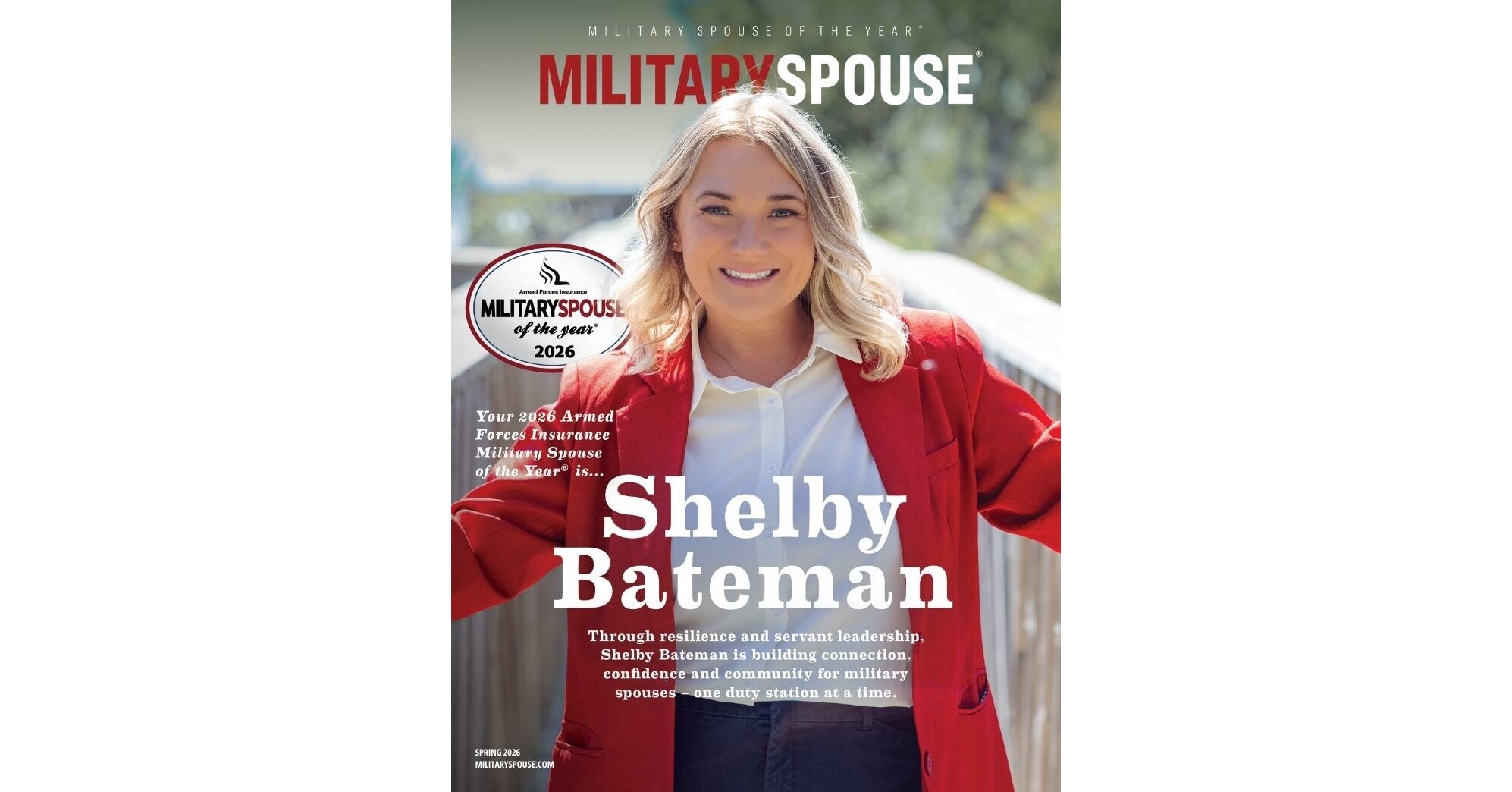 Shelby Bateman Named 2026 Armed Forces Insurance Military Spouse of the ...