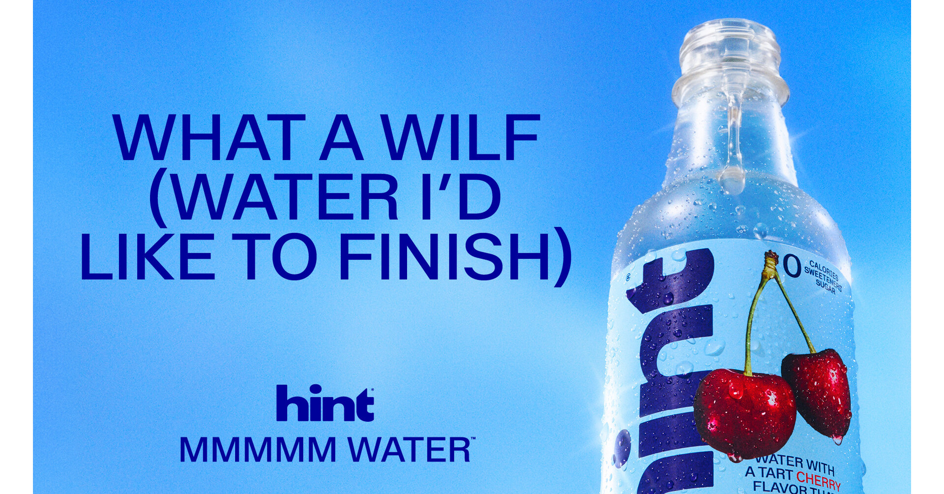Hint Reframes Hydration as Desire, Not Discipline, With 'MMMMM Water ...
