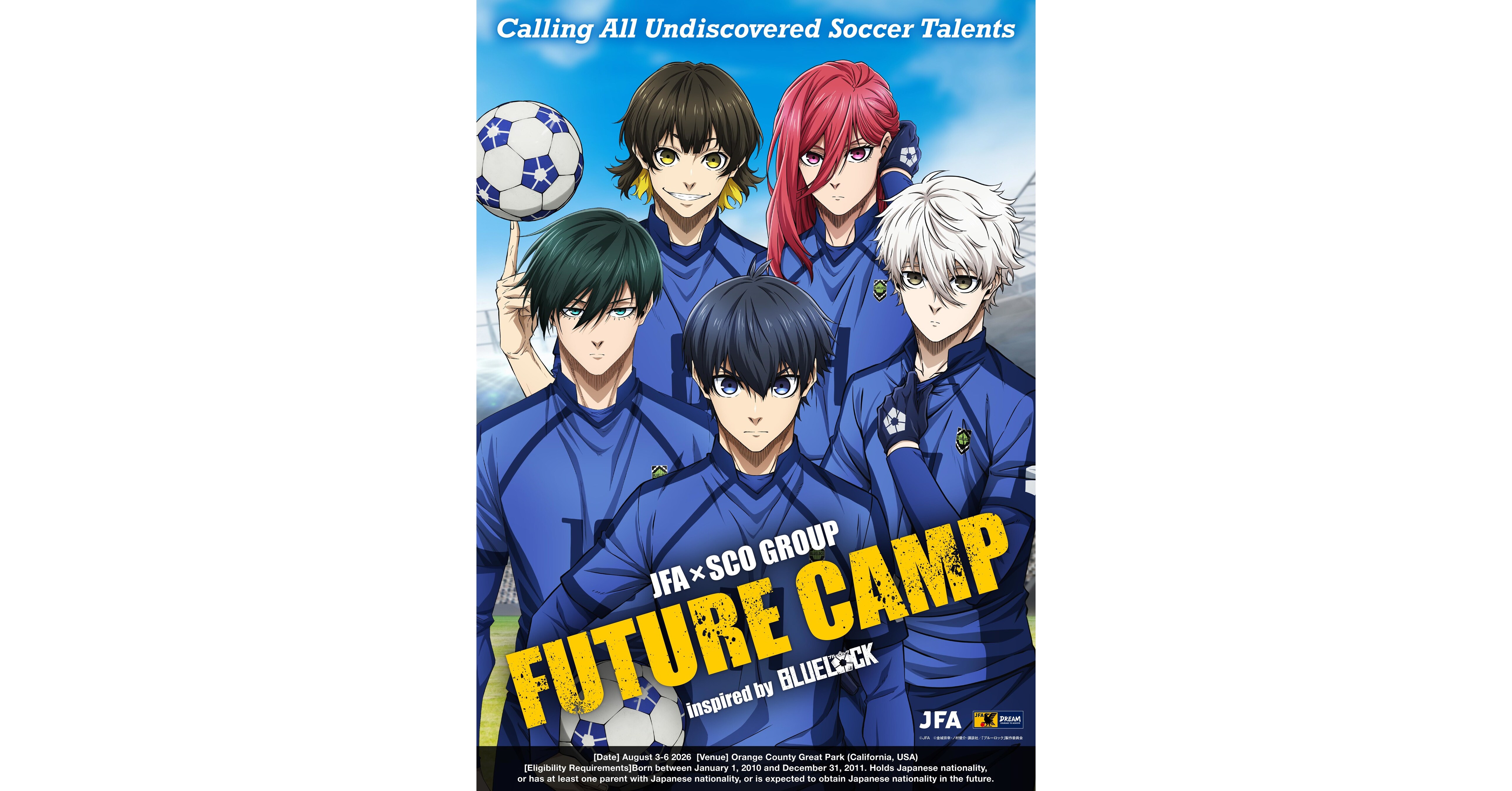 Japan Football Association Launches U.S. Talent Camp Inspired by Hit ...