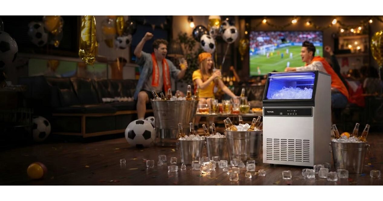VEVOR Launches 120 lbs/Day Countertop Ice Maker, Delivering Up to 20% ...