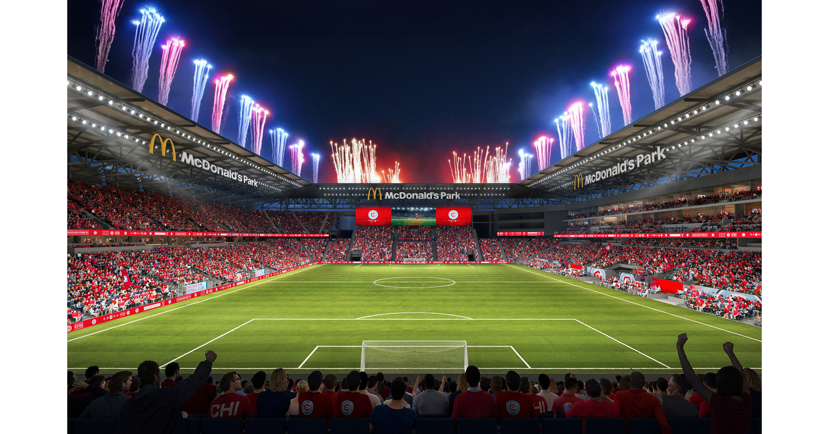 McDonald's and Chicago Fire Football Club Announce Landmark Stadium ...