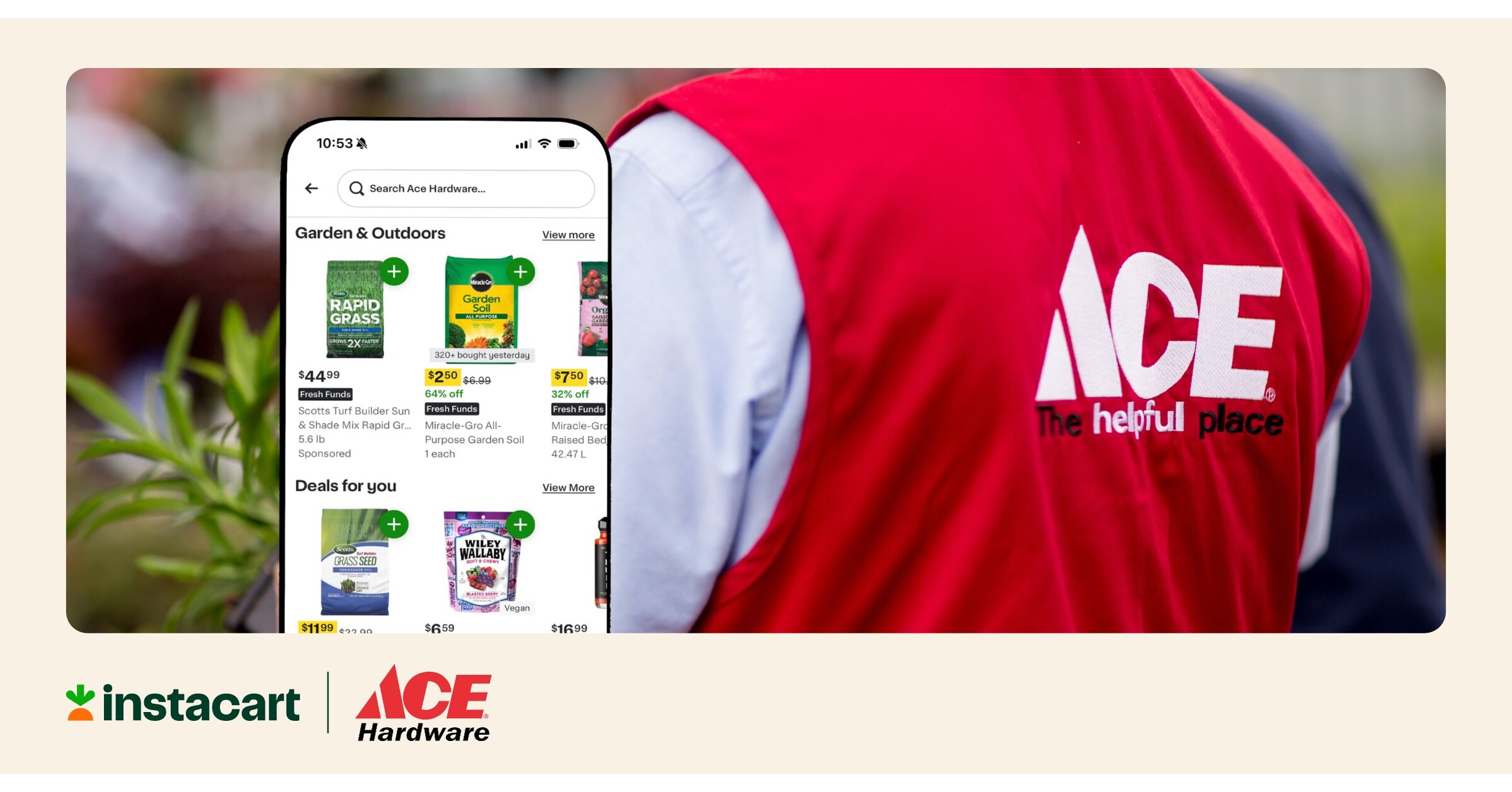 Instacart and Ace Hardware Bring the Local Hardware Store to Your Door ...
