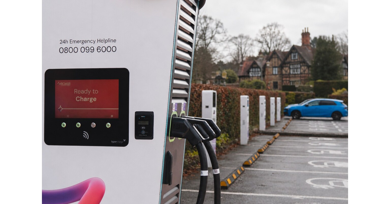 Roam partners with Hand Picked Hotels to deliver EV charging across ...