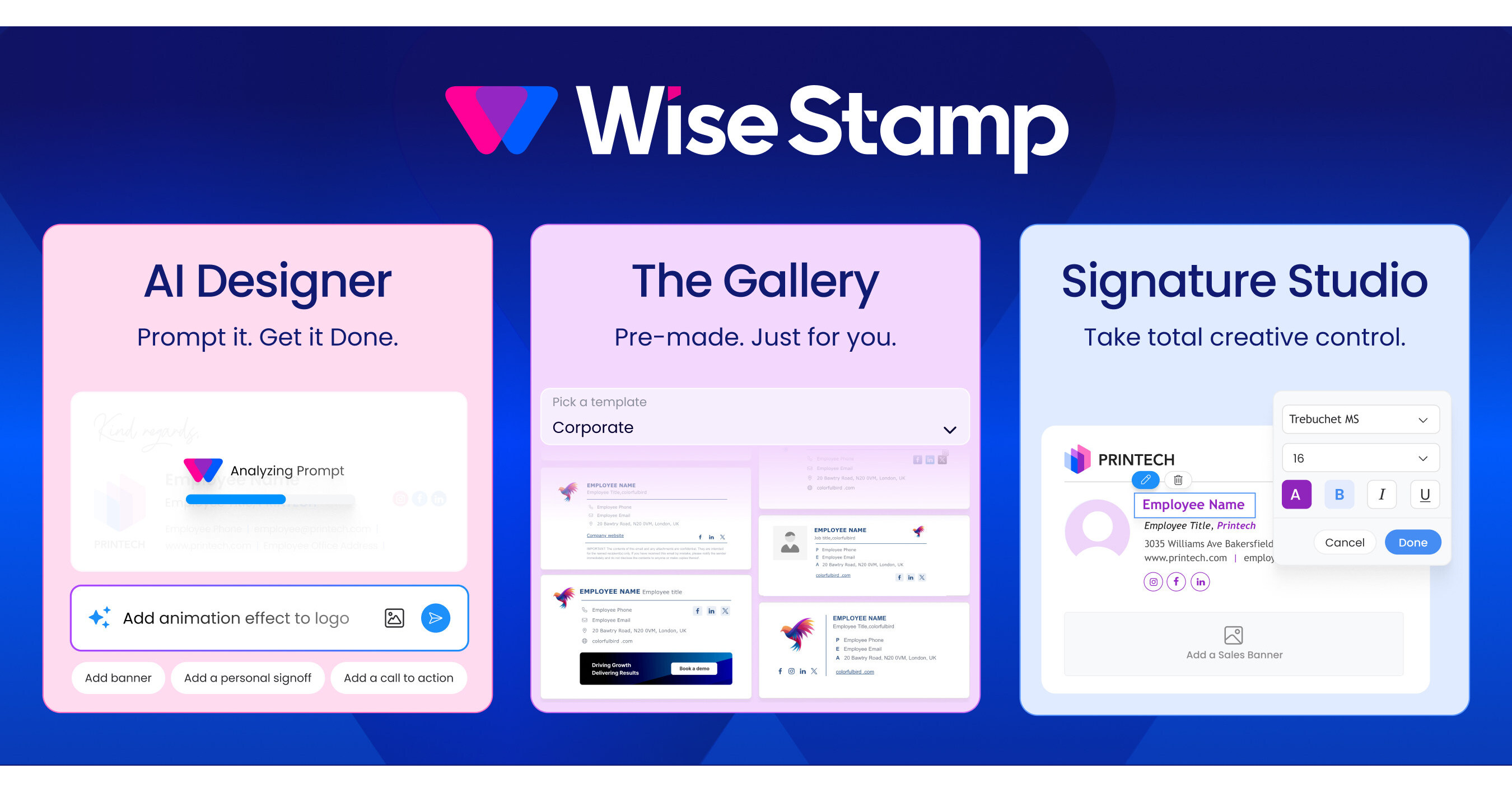 WiseStamp Launches the Industry's First AI-Powered Email Signature ...