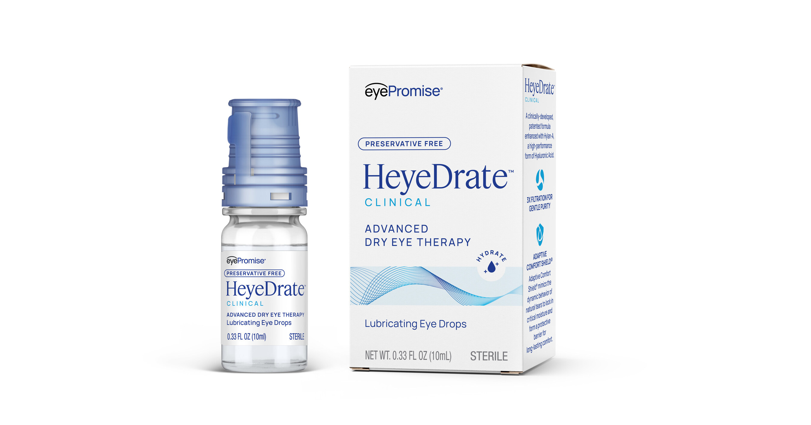 EyePromise Introduces Heyedrate Clinical, Gamechanger in Dry Eye Hydration