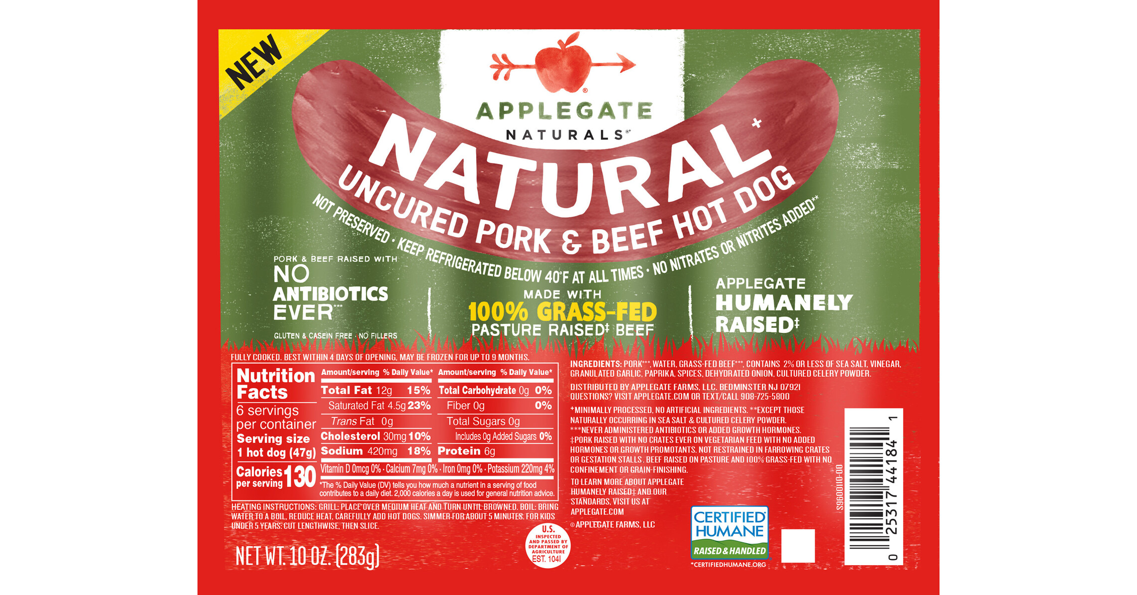 Applegate Farms, LLC Expands Hot Dog Portfolio with New APPLEGATE ...