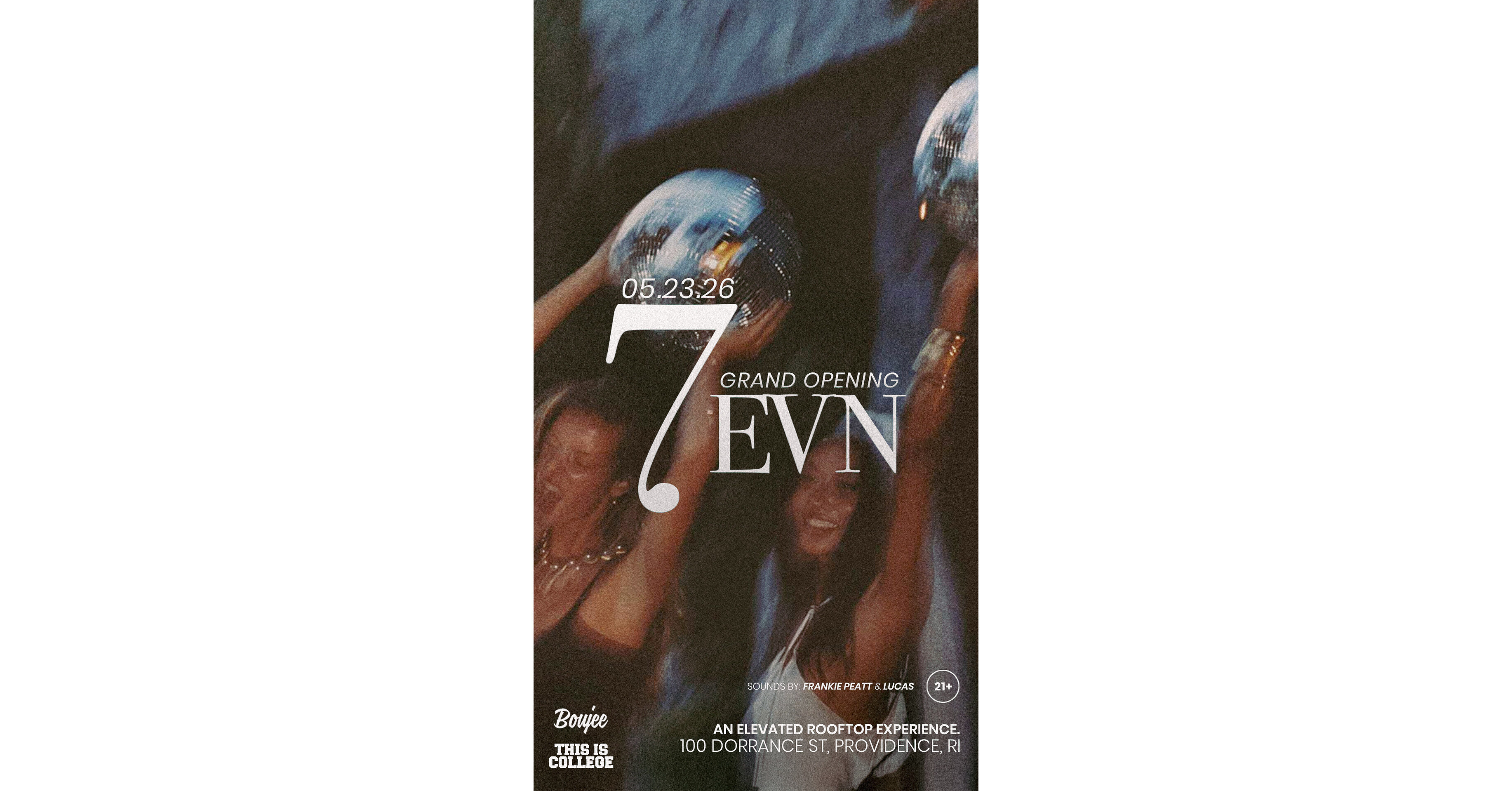The Rooftop at the G and Boujee Entertainment Launch 7EVN, Providence's ...