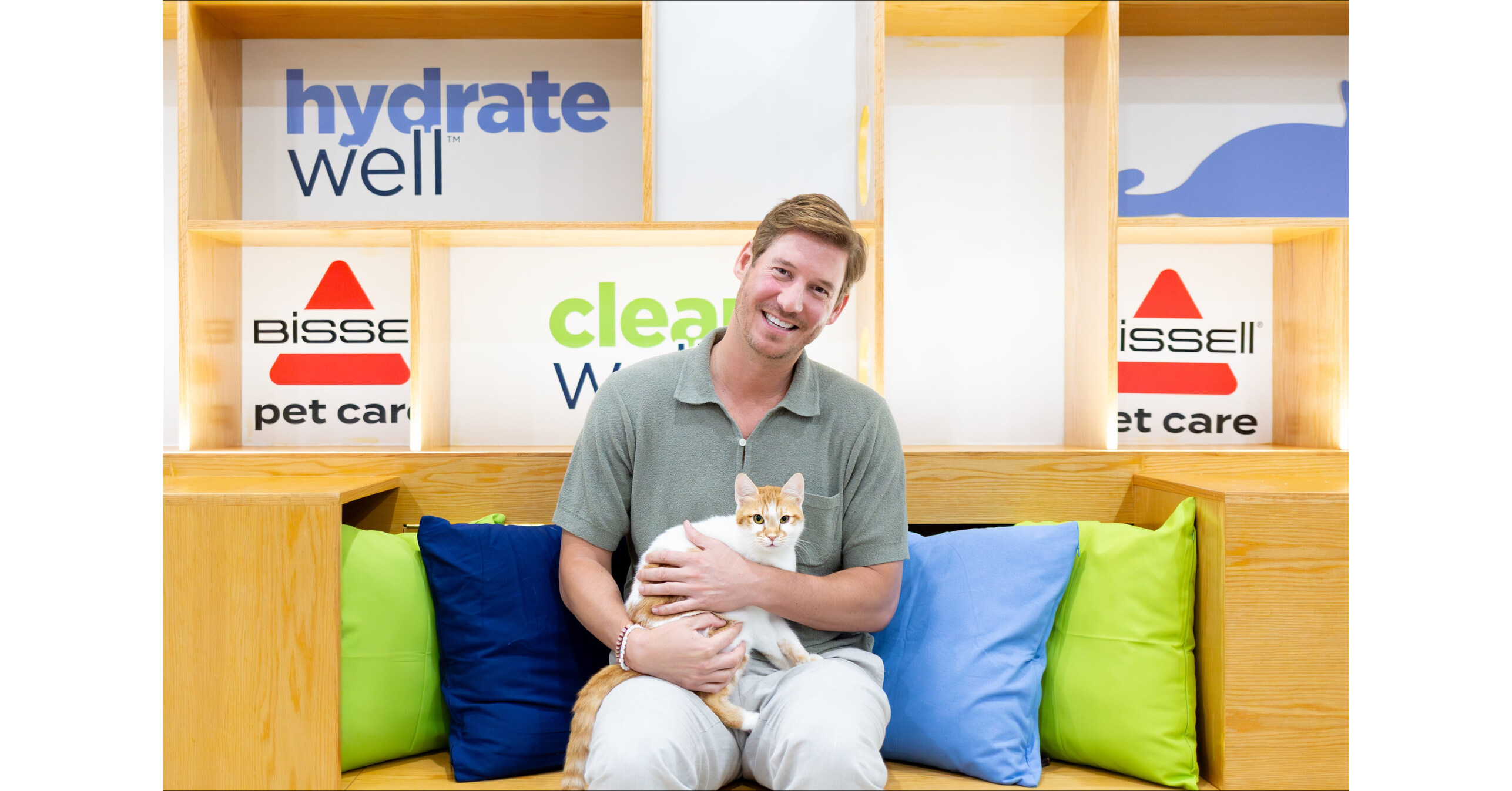 BISSELL Enters Pet Care Category Alongside Reality TV's Newest Cat Dad ...
