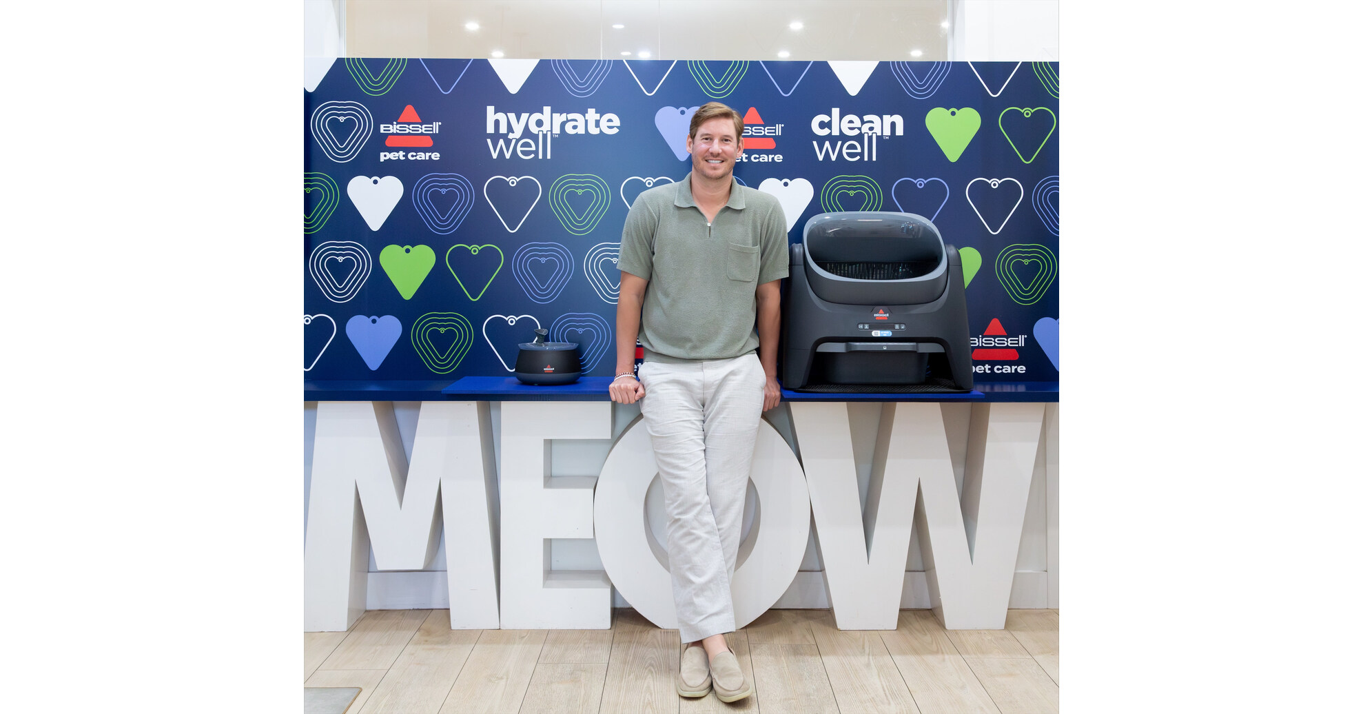 BISSELL Enters Pet Care Category Alongside Reality TV's Newest Cat Dad ...