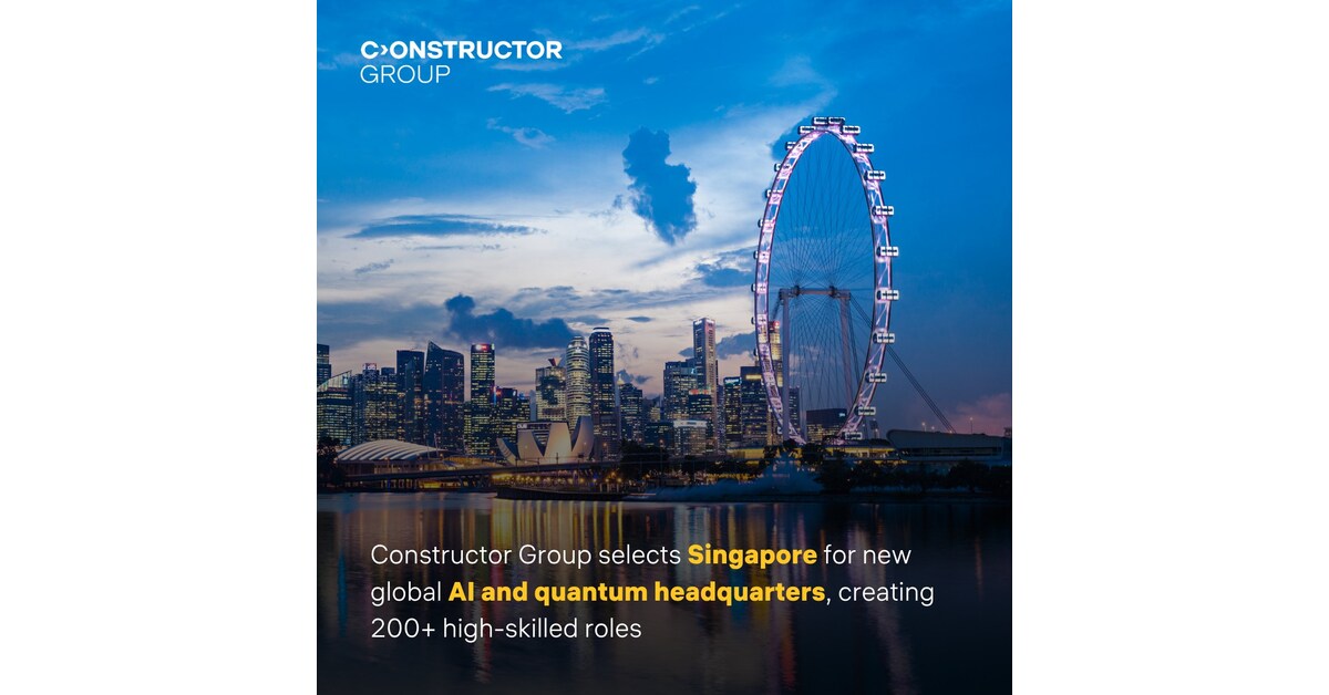 Constructor Group selects Singapore for new global AI and quantum ...