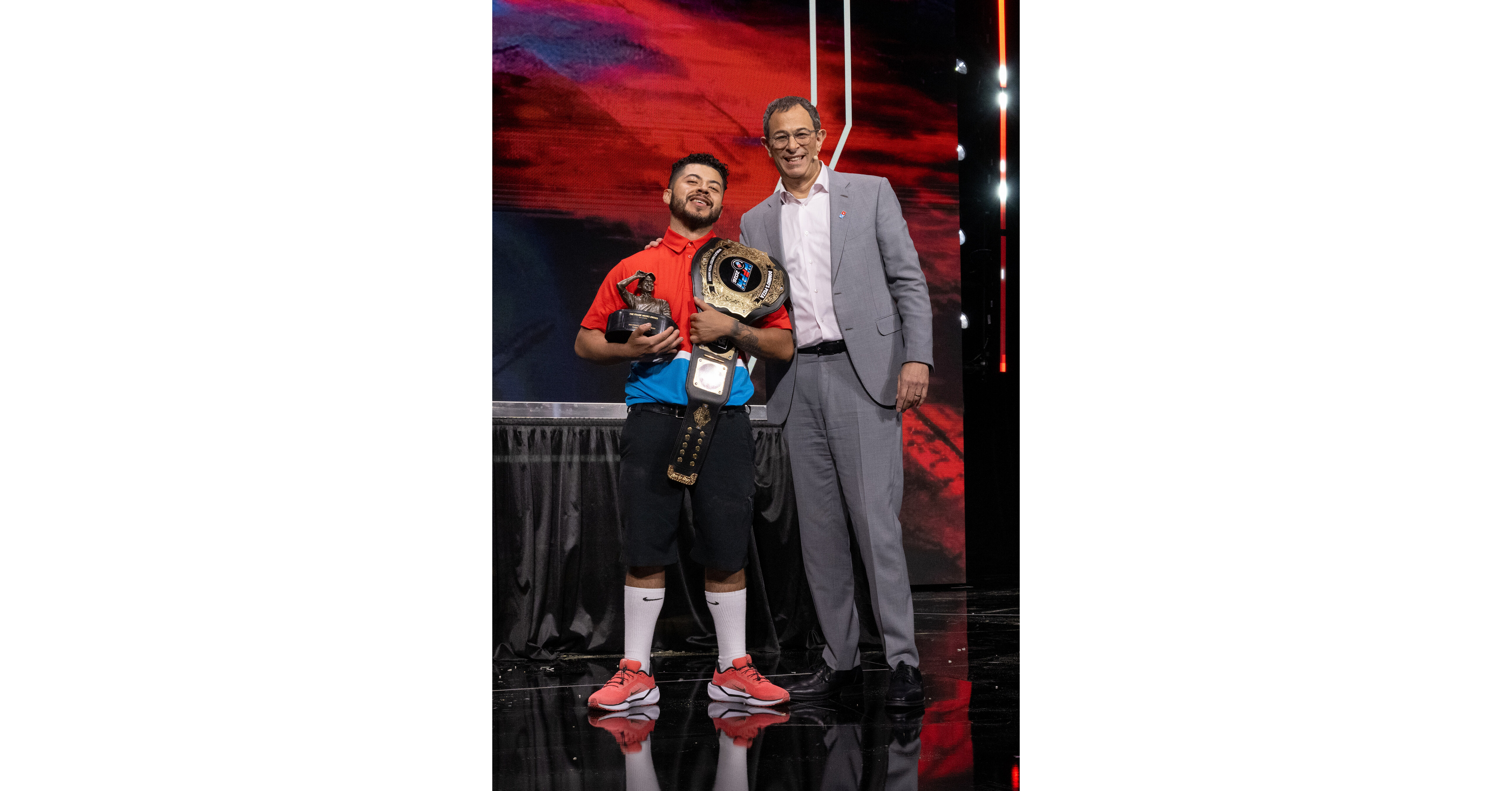 Richard Delcid Wins Domino's® 2026 World's Fastest Pizza Maker Title