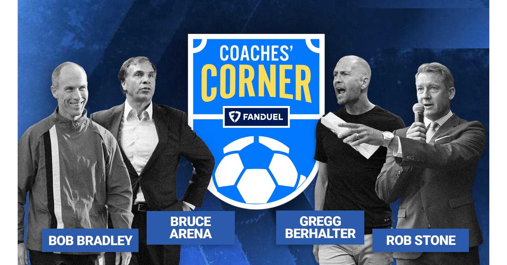 FANDUEL TV ASSEMBLES THREE LEGENDARY US MEN'S SOCCER HEAD COACHES FOR ...