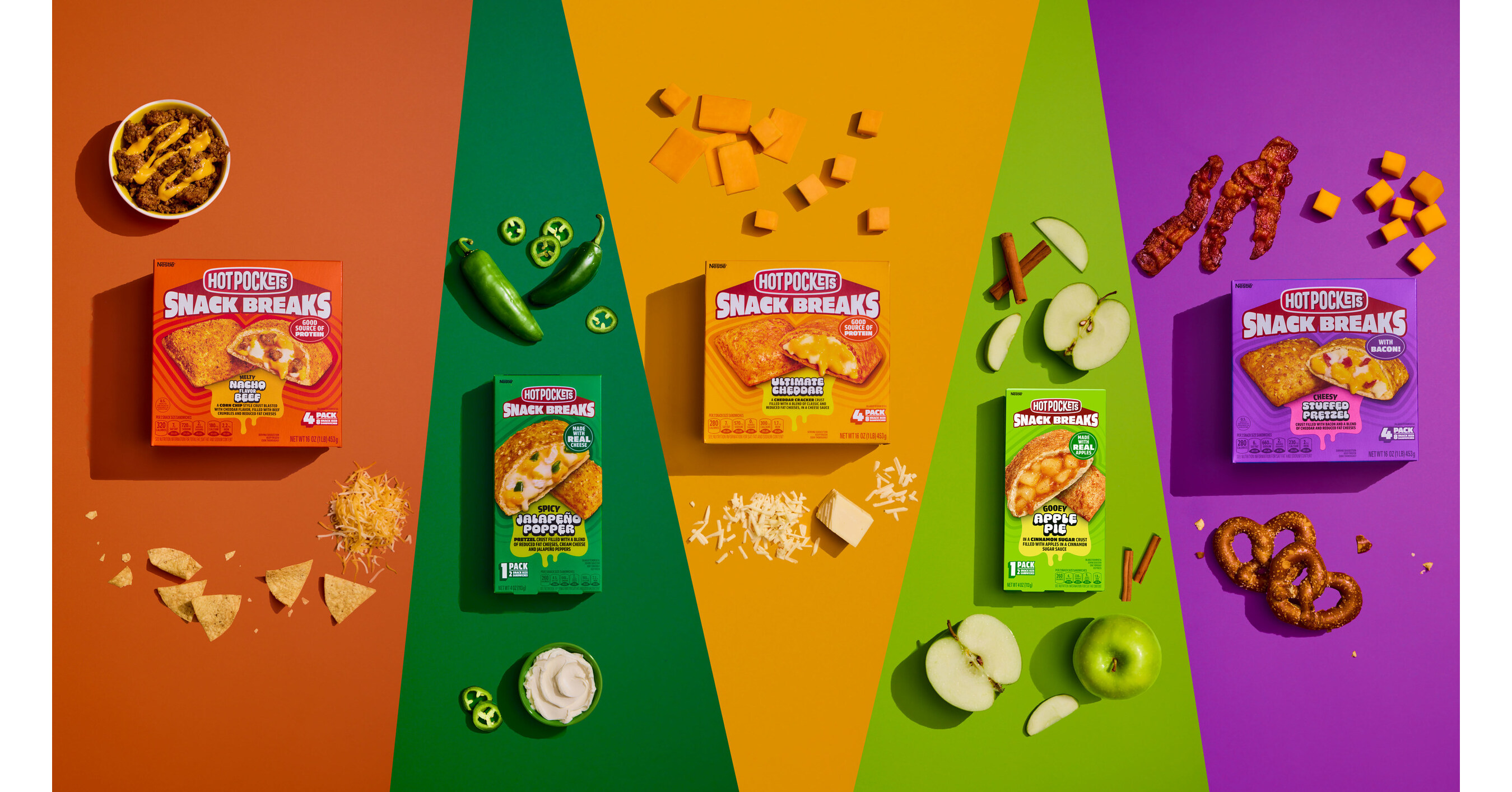 Snack Like You Mean It With New Hot Pockets® Snack Breaks