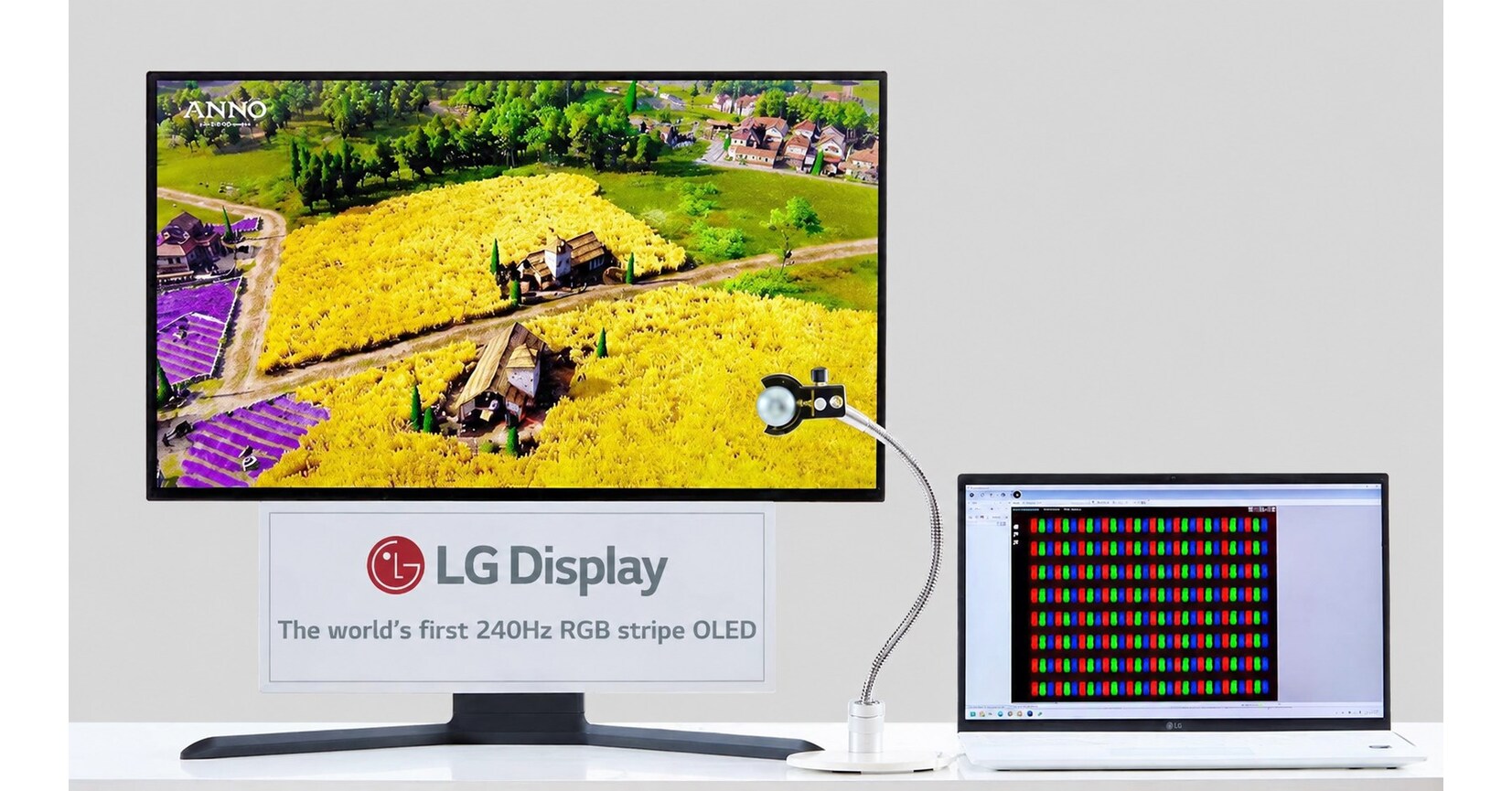 LG Display begins mass production of world's first 240Hz RGB Stripe ...