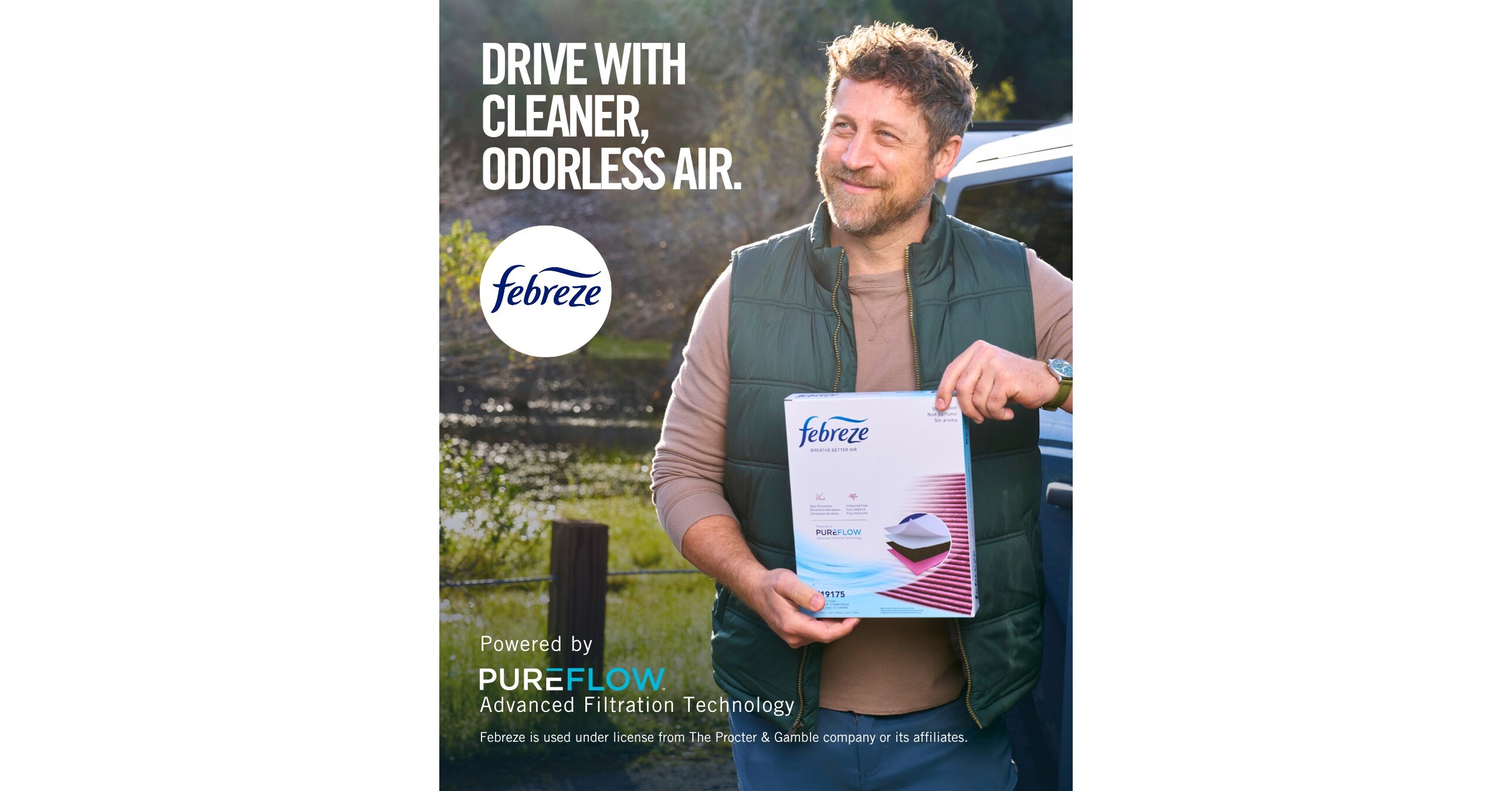 PGI Announces Official Launch of Febreze Cabin Air Filters
