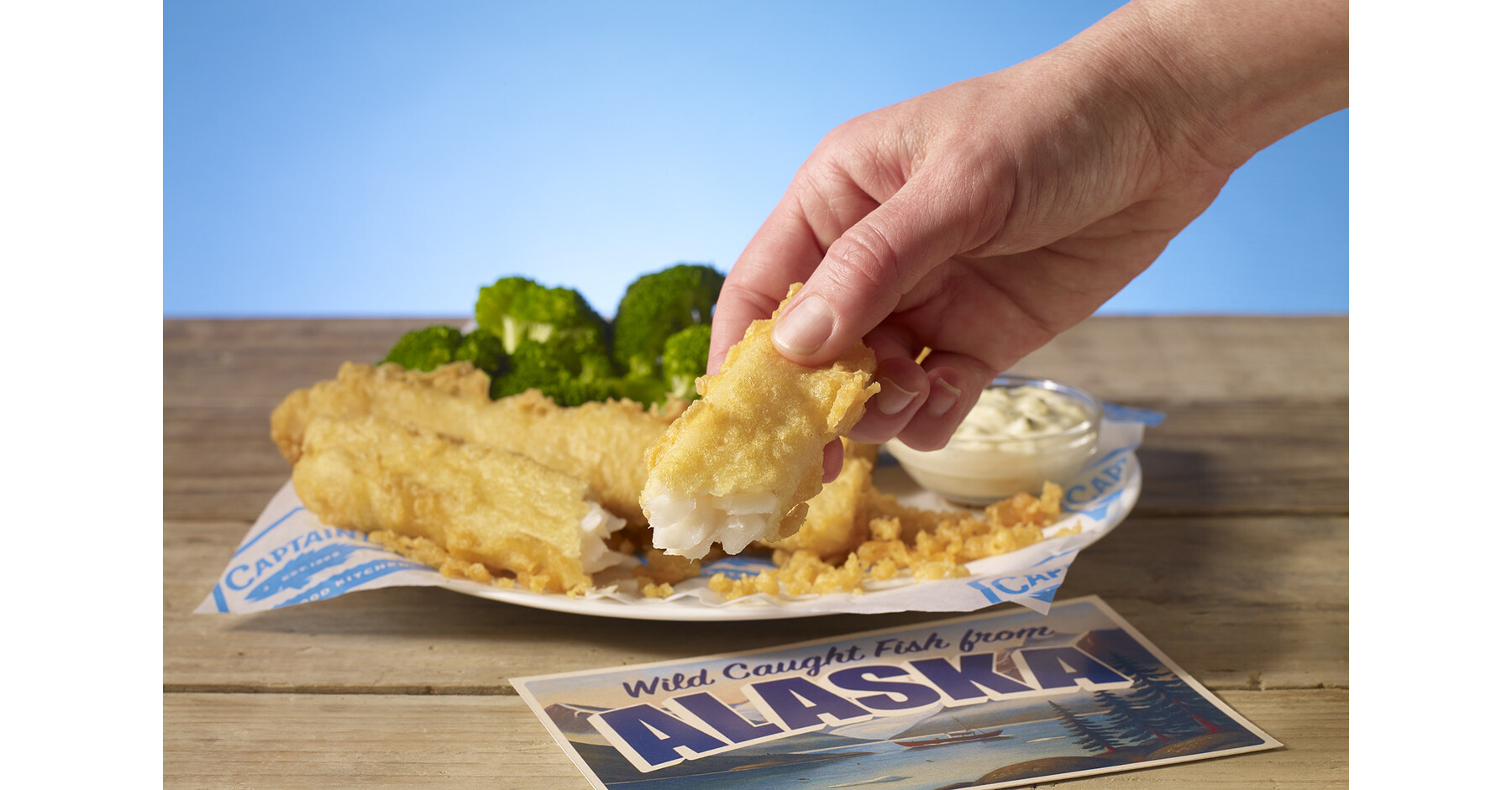Captain D's Launches Wild Caught Batter Dipped Fish from Alaska
