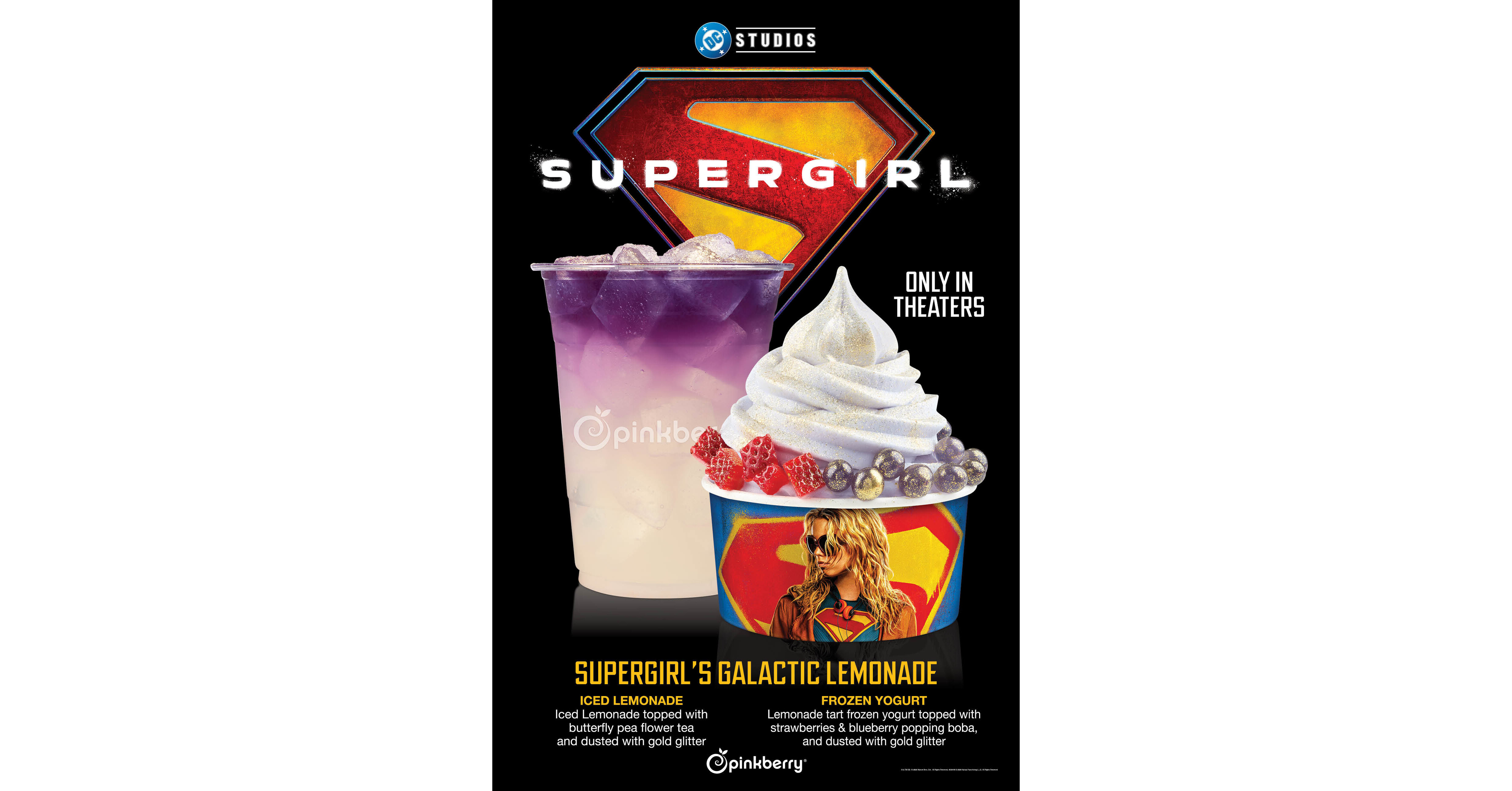Pinkberry Teams Up with DC Studios' Supergirl to Launch Galactic Frozen ...