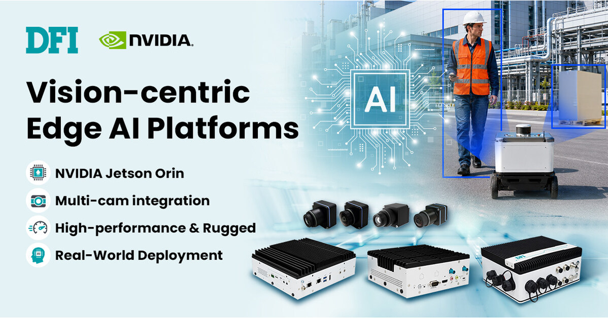 DFI Showcases NVIDIA Jetson Orin-Based Edge AI Platforms for Vision ...