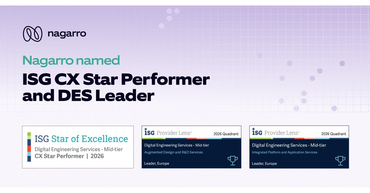 La société Nagarro reconnue CX Star Performer et leader des ...