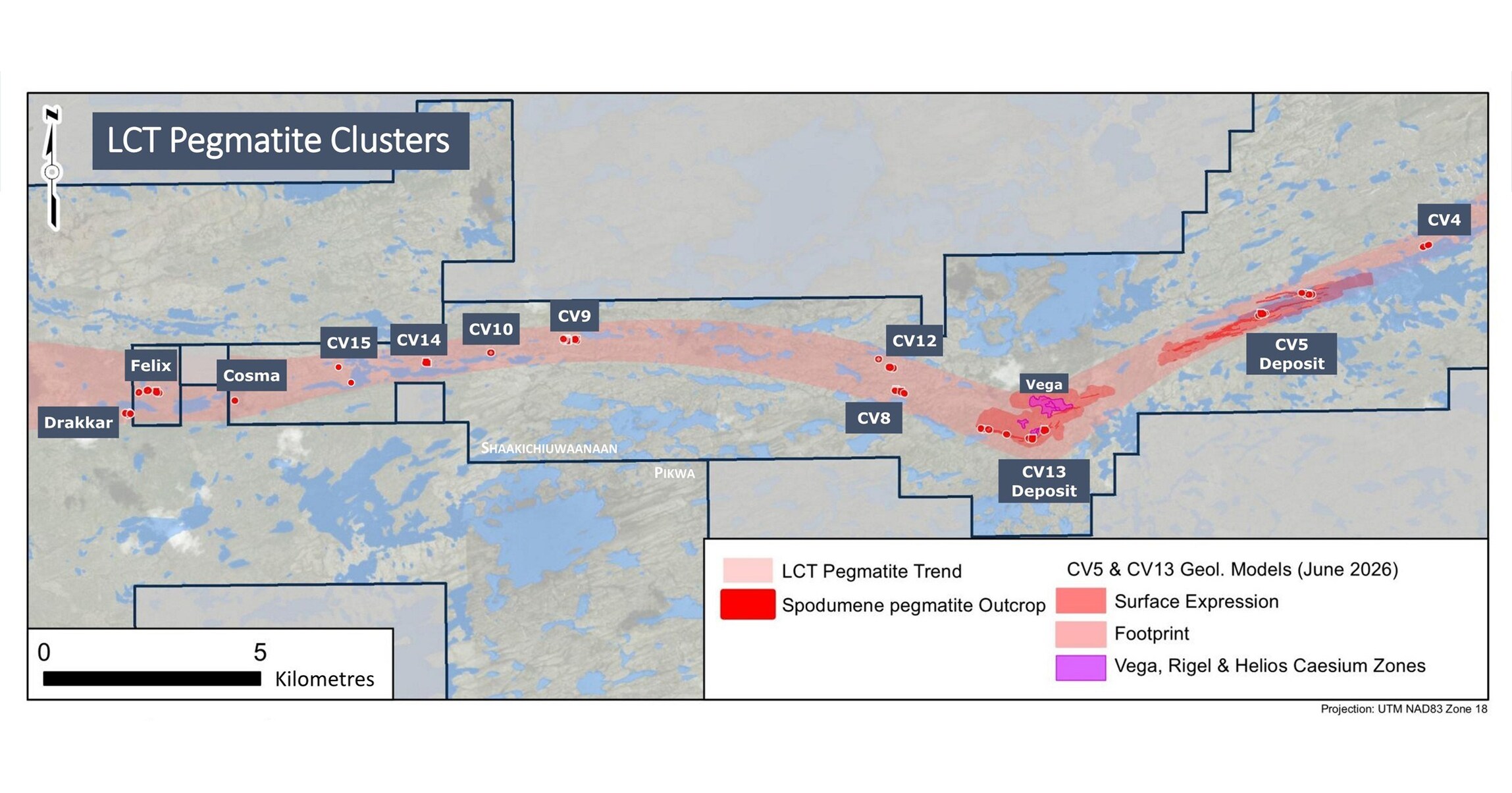 New High-grade Lithium, Caesium, and Tantalum Pegmatite Discoveries in ...