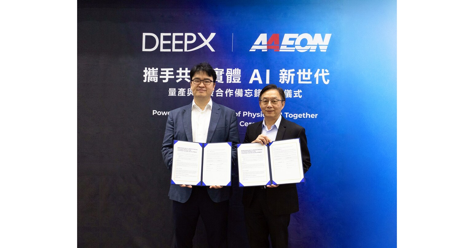 DEEPX Announces Global Physical AI Mass Production Partnership with ...