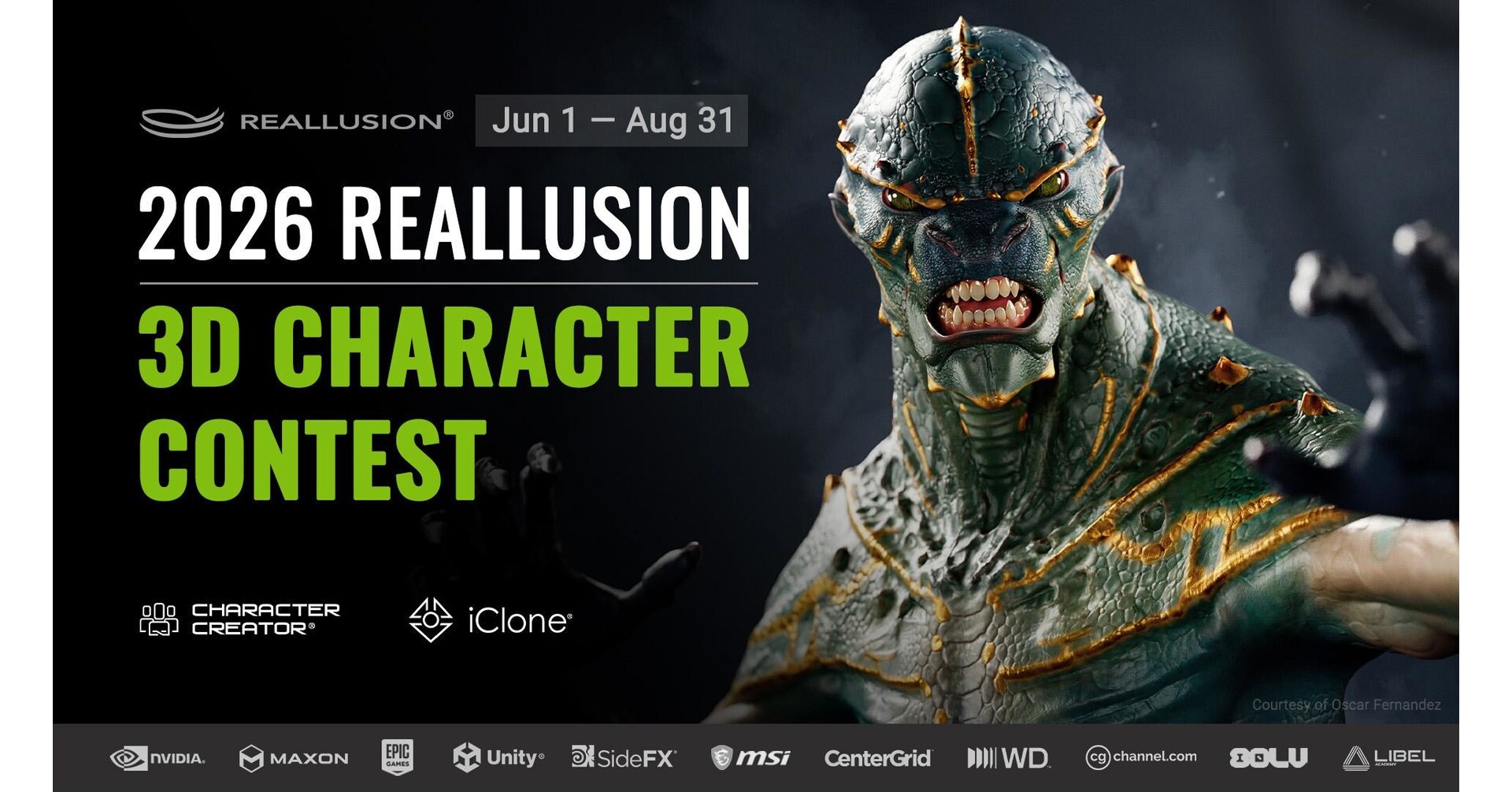The Stage for 3D Artist: 2026 Reallusion's 3D Character Contest Returns ...