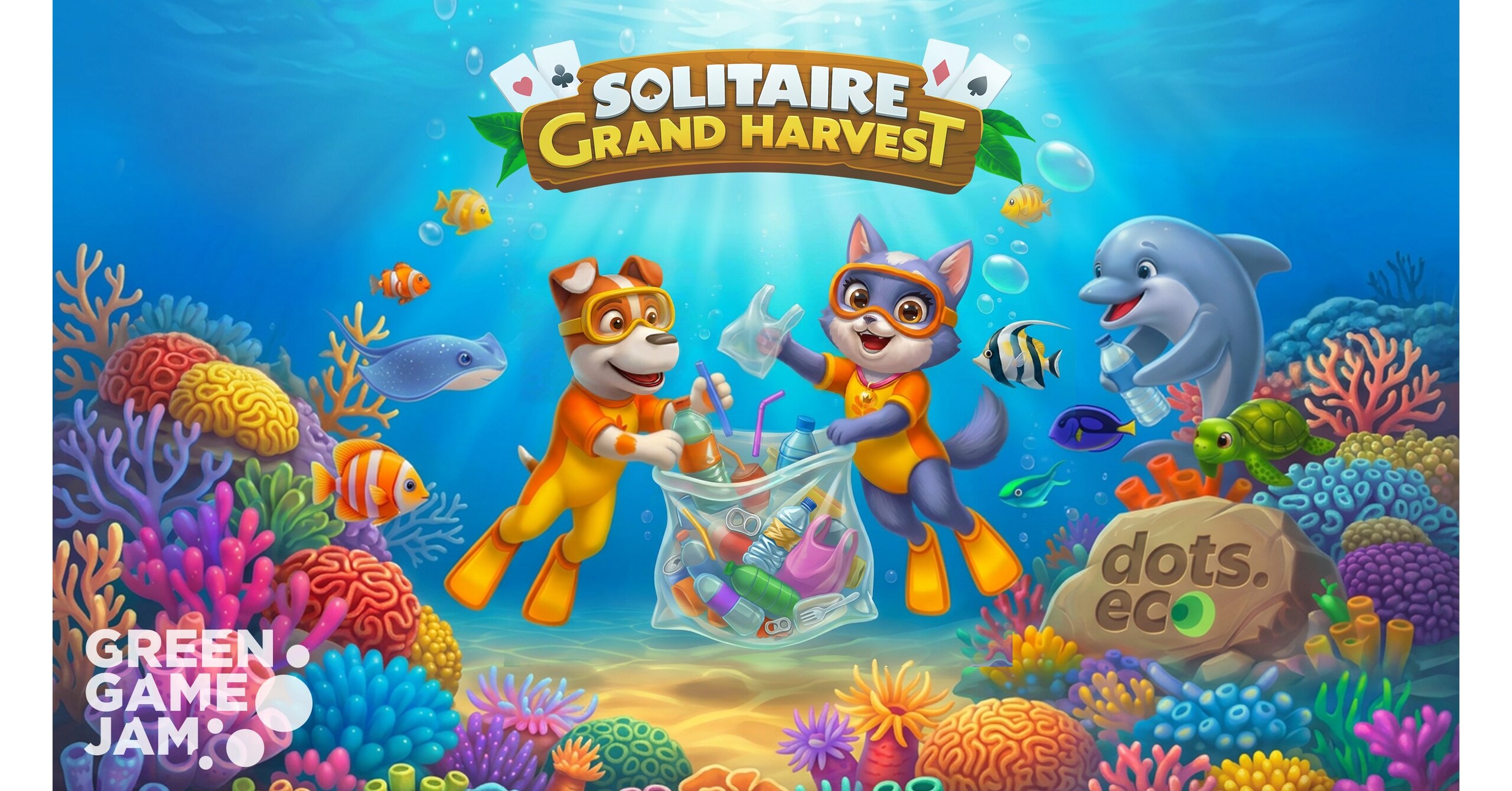 Solitaire Grand Harvest Joins the UN's Green Game Jam to Support Coral ...