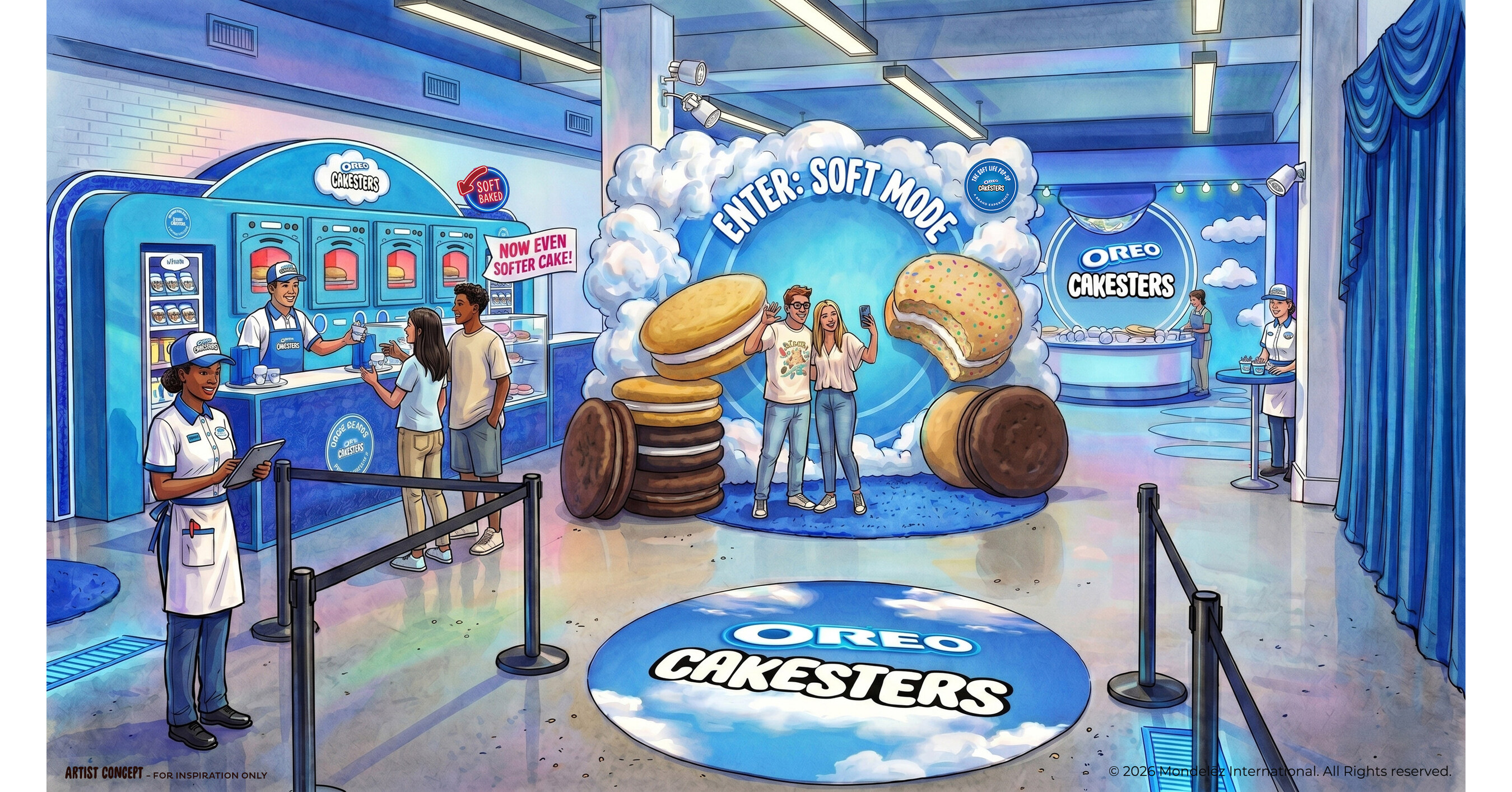 OREO CAKESTERS Debuts "The Soft Life," a Nationwide ASMR Pop-Up That ...
