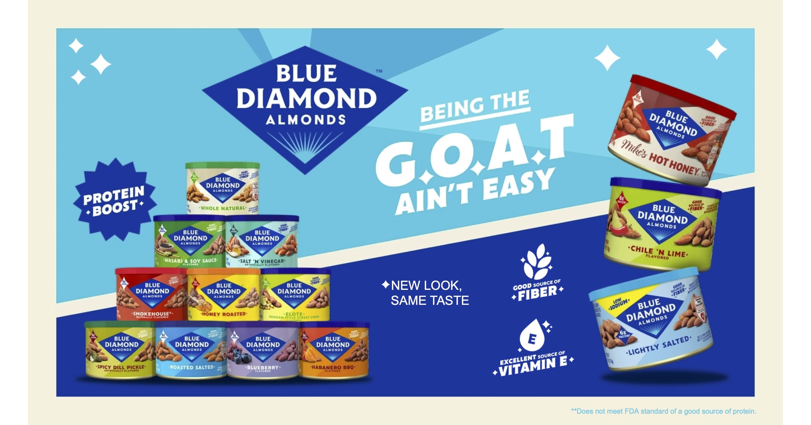 Blue Diamond Almonds New Look Hits Shelves Nationwide