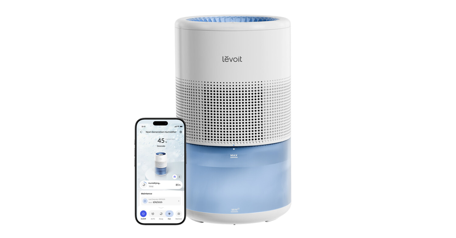 Levoit Introduces the Superior™ Studio Smart Evaporative Humidifier ...