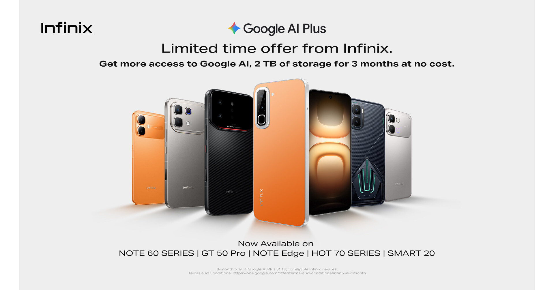 Infinix Users Can Now Get 3 Months of Google AI Plus at No Cost on ...