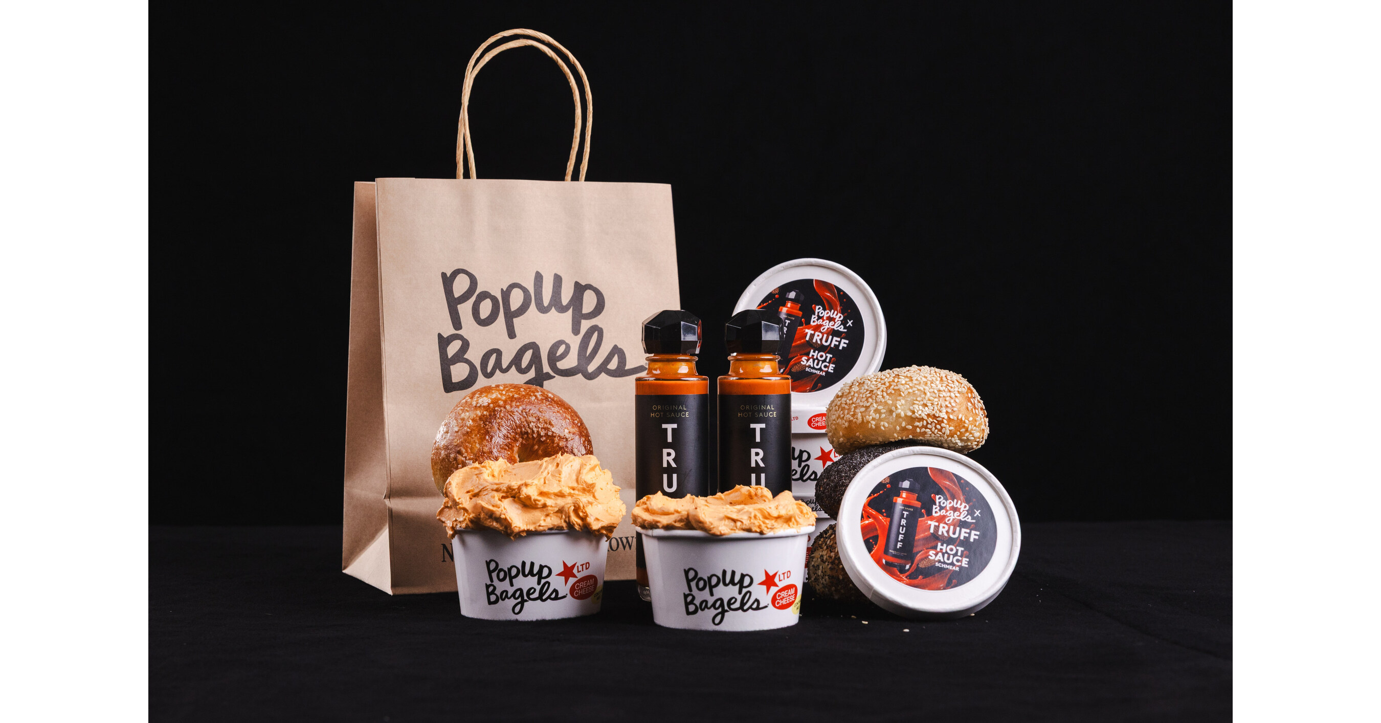 TRUFF and PopUp Bagels® Turn Up the Heat with Limited-Edition Hot Sauce ...