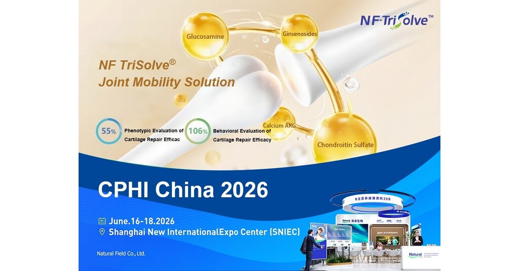 Natural Field to Showcase Joint Health Innovation and New Research Data ...