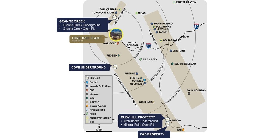 i-80 Gold Announces Additional High-Grade Assay Results From Archimedes ...