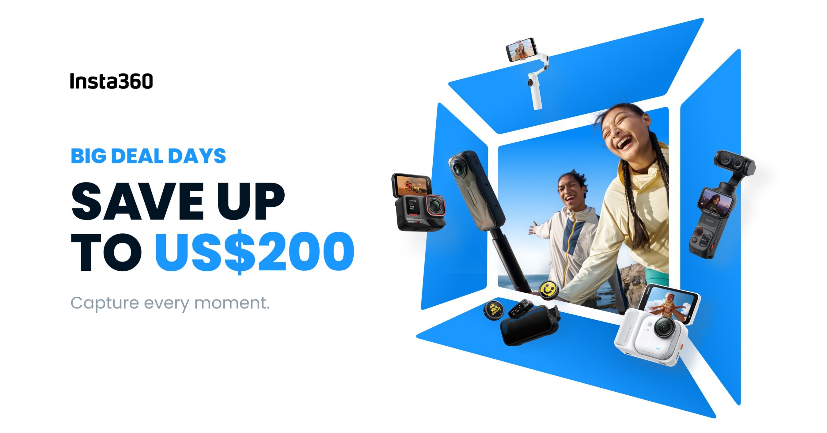 Insta360 Big Deal Days Returns with Savings of up to US$200 on Cameras ...