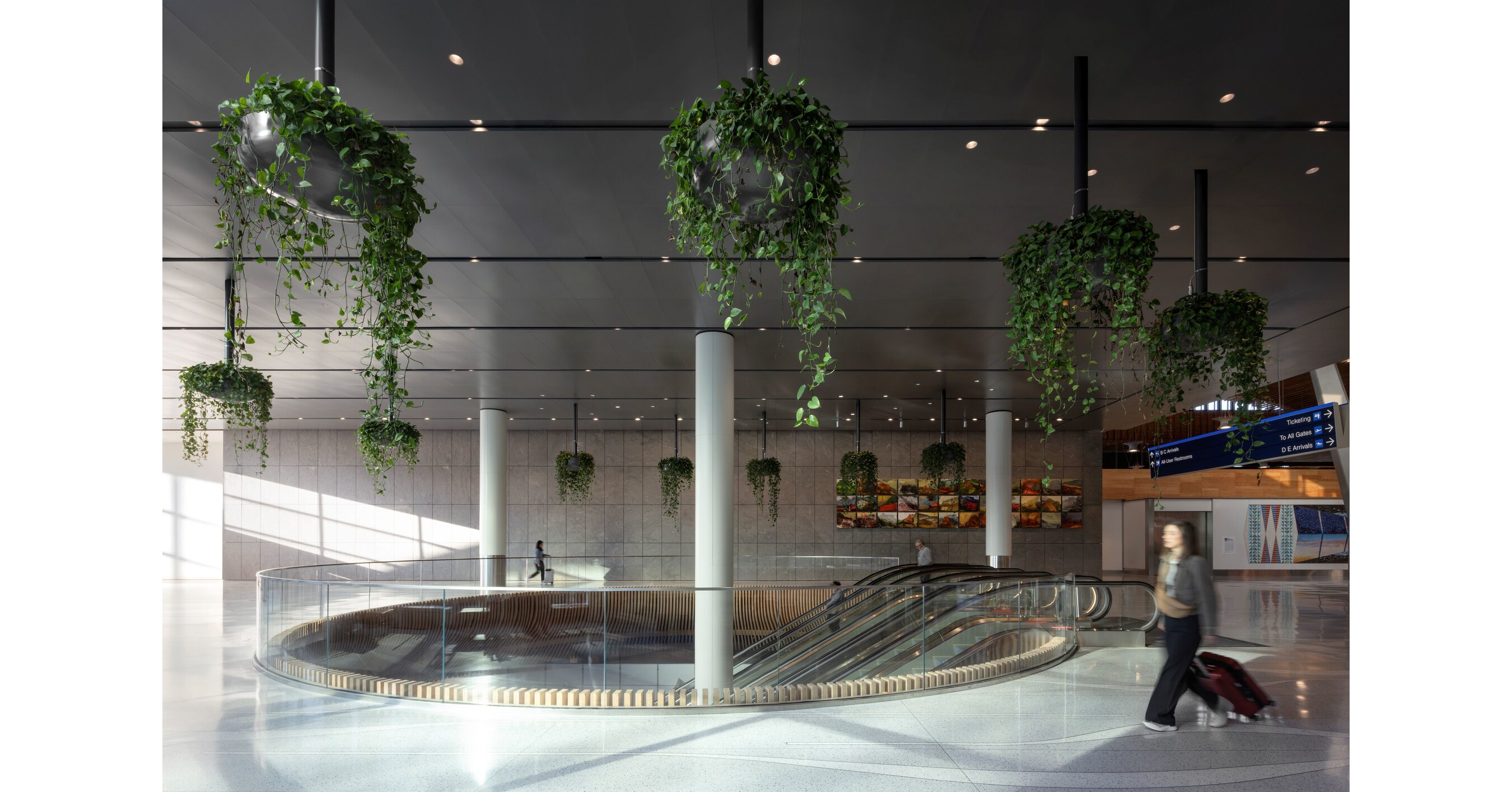 Portland International Airport Main Terminal Completes