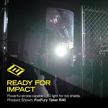 FoxFury Releases New Riot Shield Light for Use by Police, Corrections ...