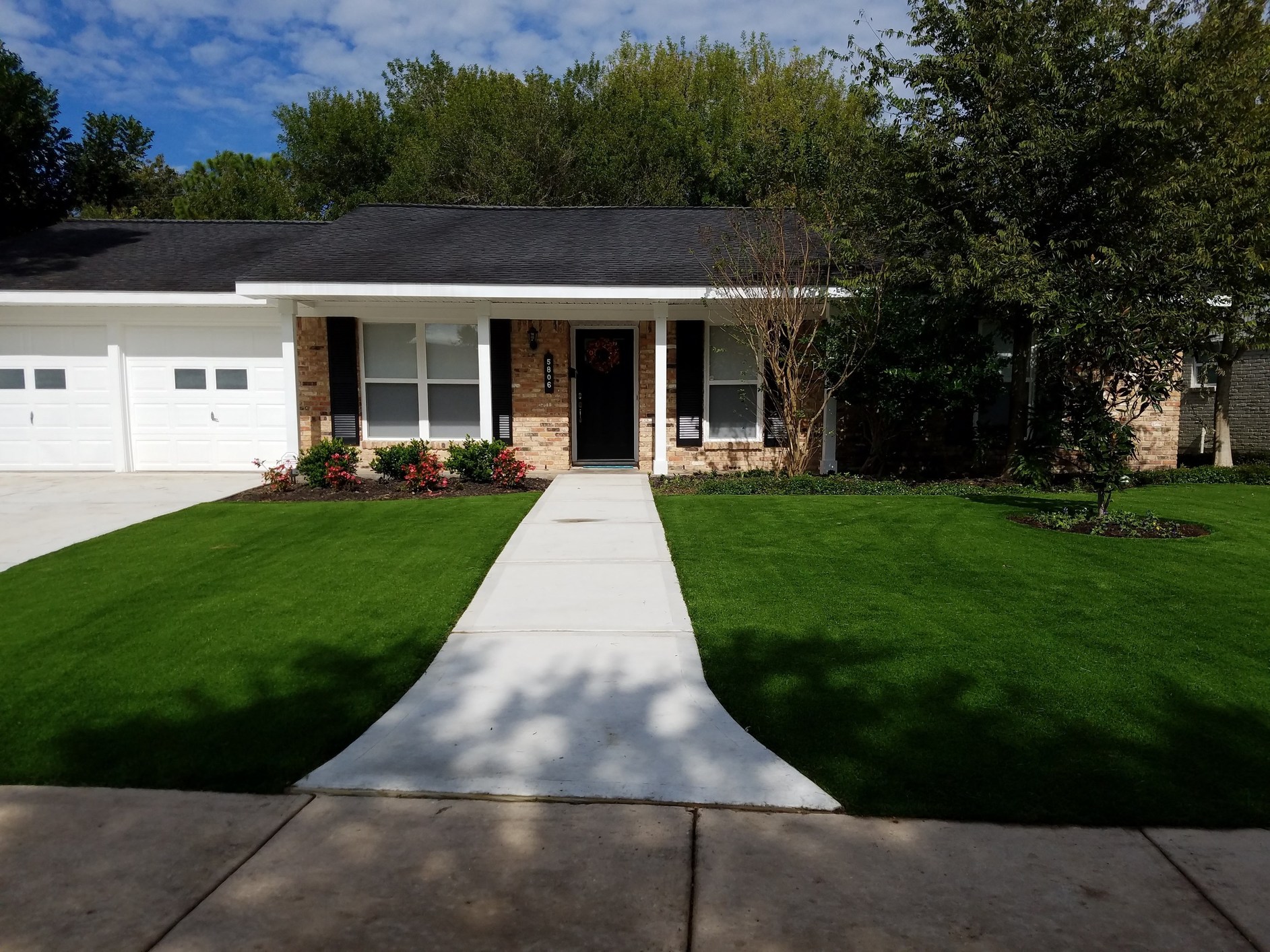 Artificial Grass is Keeping the Mud Out