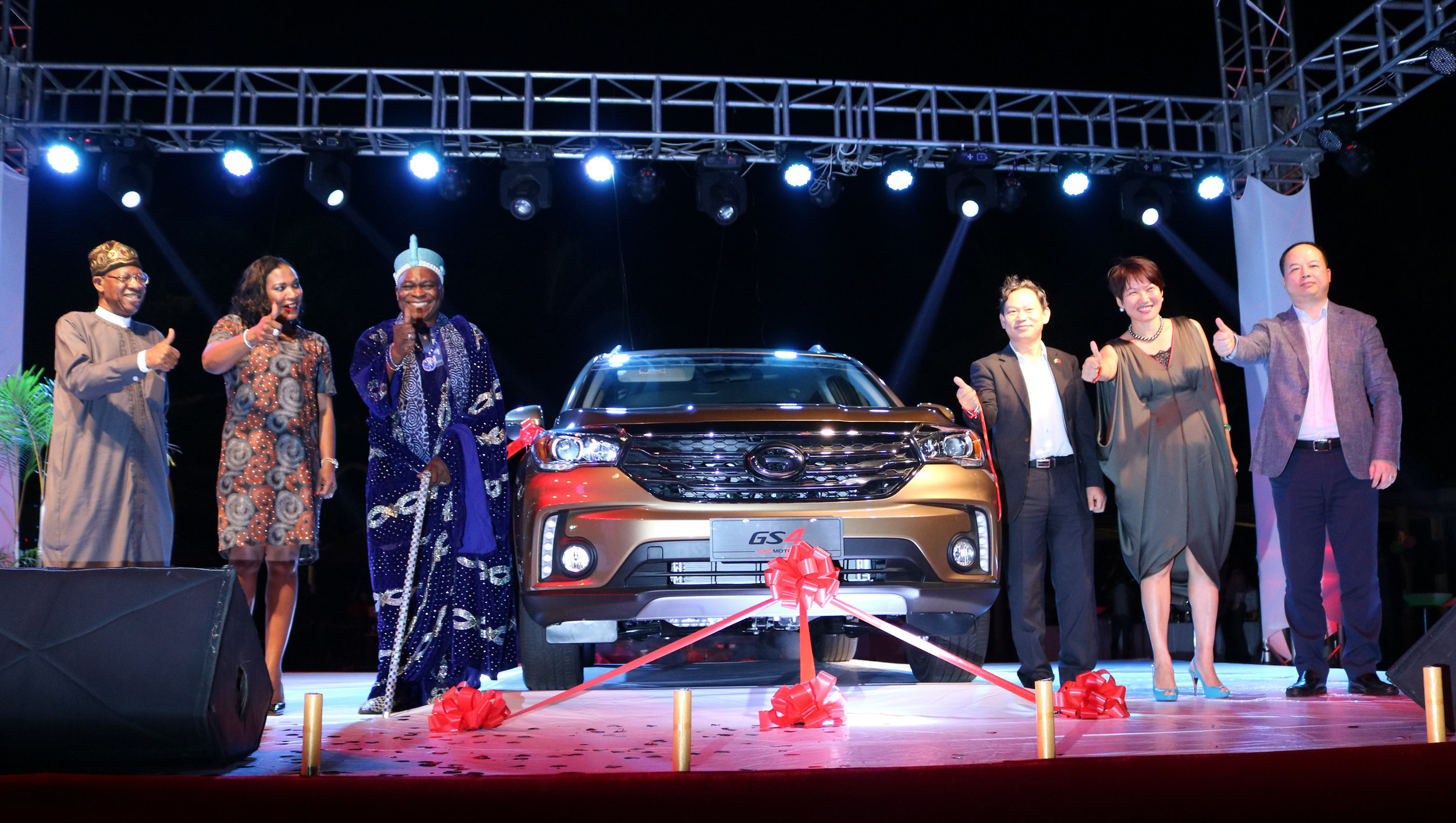 GAC Motor launches its flagship vehicle GS4 in Nigeria