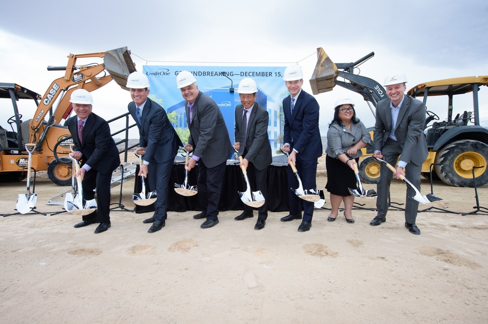 Credit One Bank Breaks Ground on New Las Vegas Headquarters