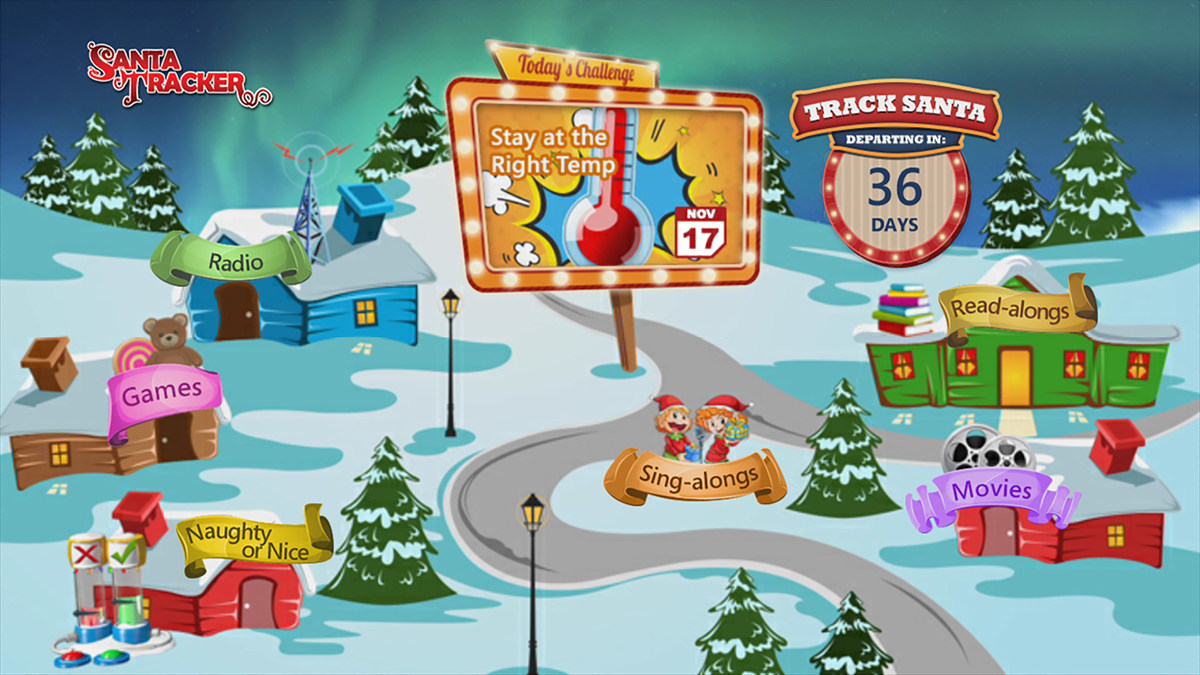 Santa Tracker Games And More