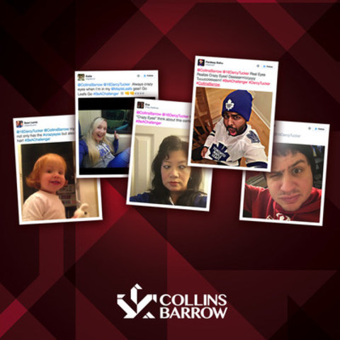 Collins Barrow and Darcy Tucker reveal "Be A Challenger" contest winners