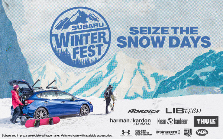 #SeizeTheSnowDays: Subaru WinterFest Lifestyle Tour Celebrates Winter ...