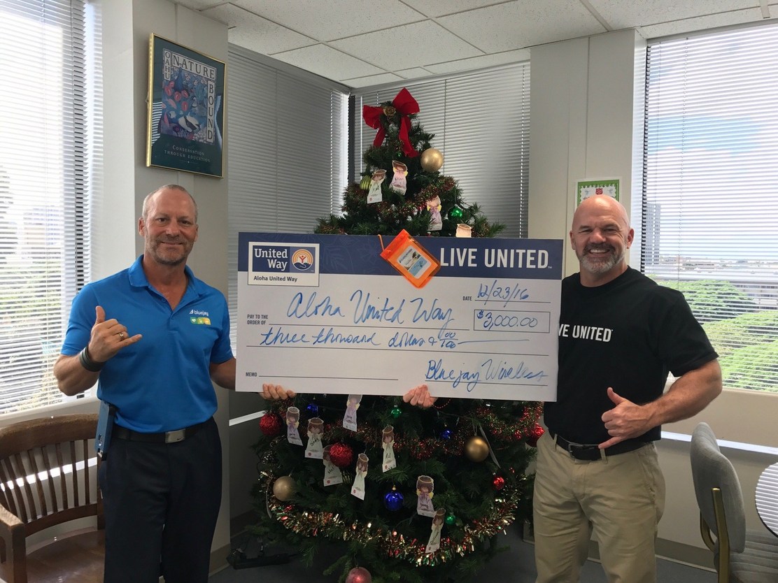 Blue Jay Wireless and Aloha United Way Partner Up to Help Homeless in ...