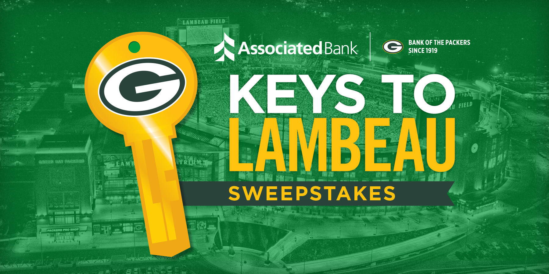 Packers fans invited to enter Associated Bank's "Keys to Lambeau ...