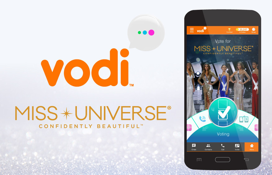 Vodi Announced as Official Global Fan Vote Sponsor of the MISS UNIVERSE ...