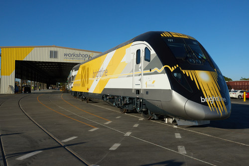 Brightline Reveals First Completed Trainset, Full Of Innovations Set To ...