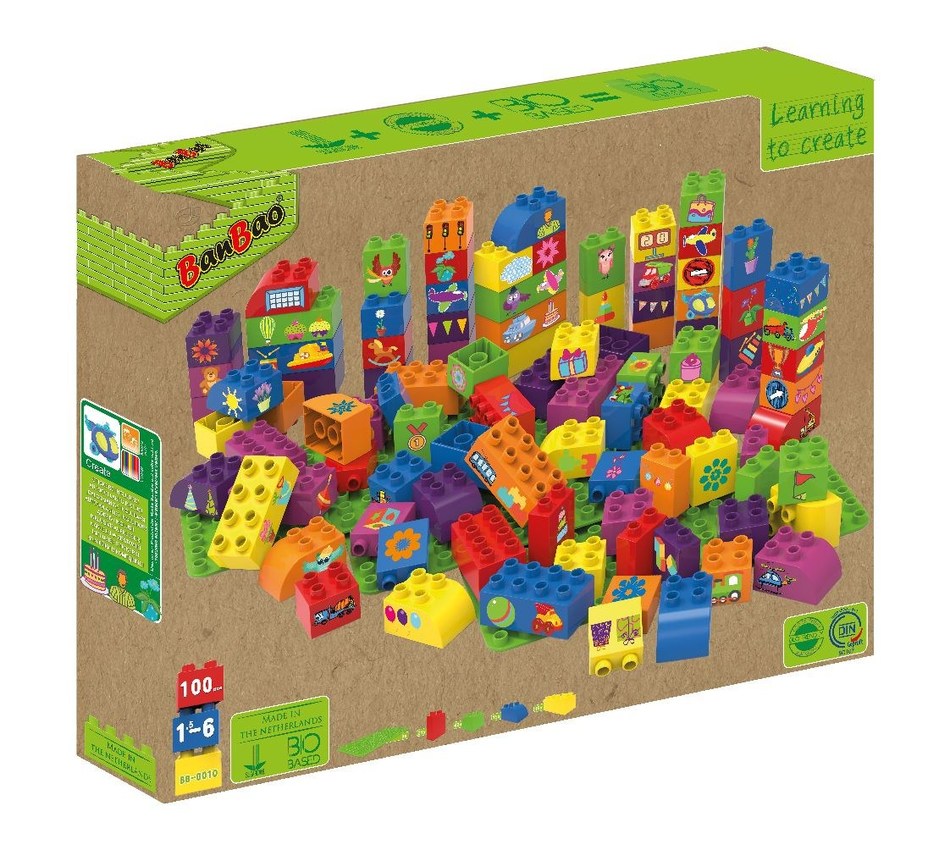 BanBao start met het produceren van milieuvriendelijke speelgoedblokken